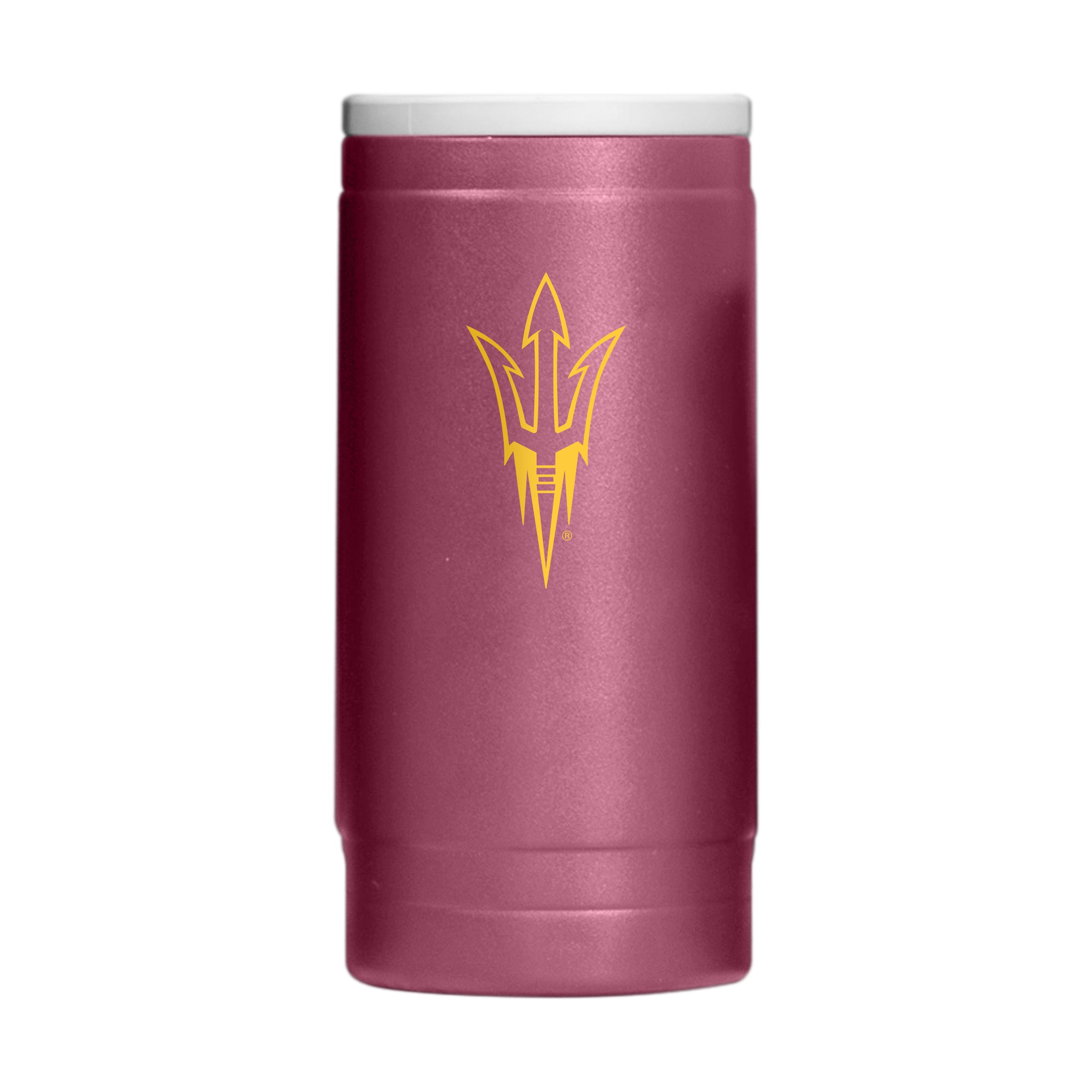 Arizona State Flipside Powder Coat Slim Can Coolie | Logo Brands