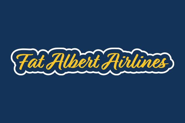 Fat Albert Airlines | Logo Brands