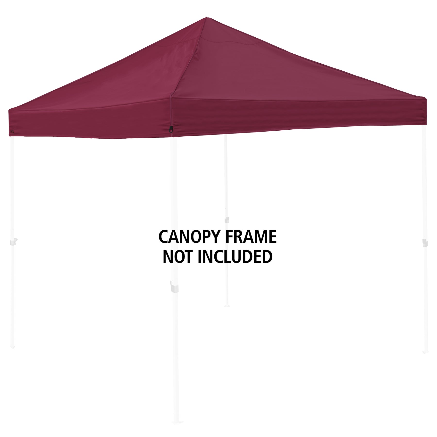 Plain 9x9 Maroon Canopy Top | Logo Brands