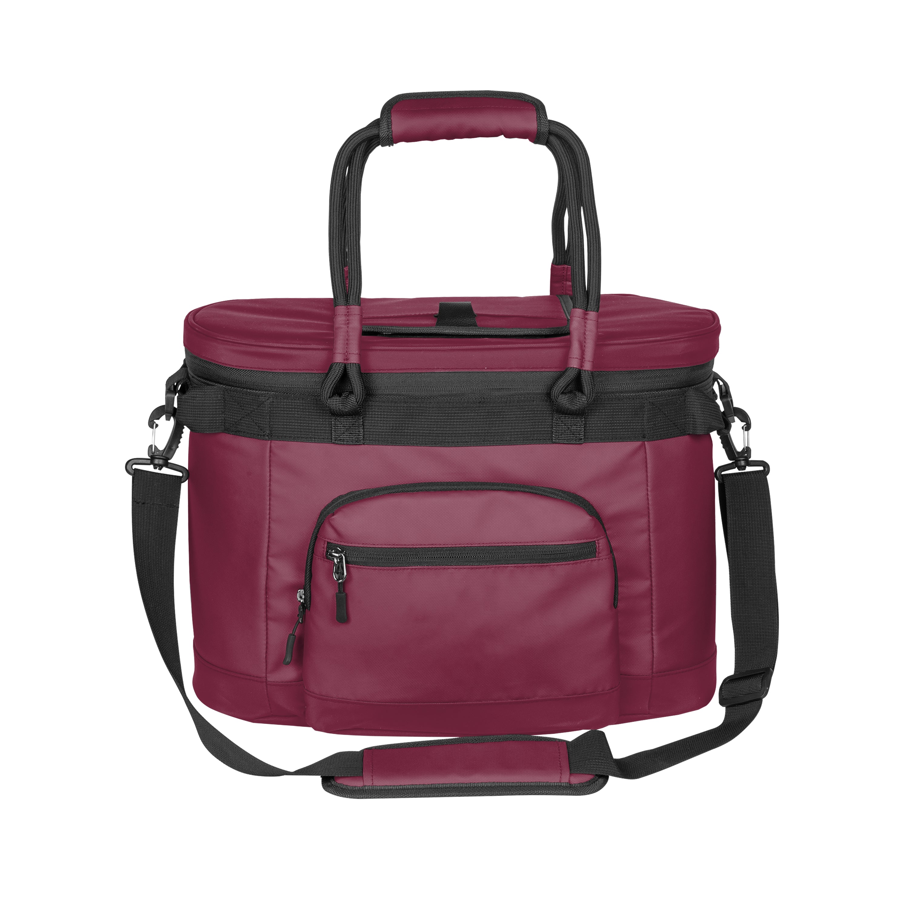 Plain Maroon 35 Can Flex Cooler | Logo Brands