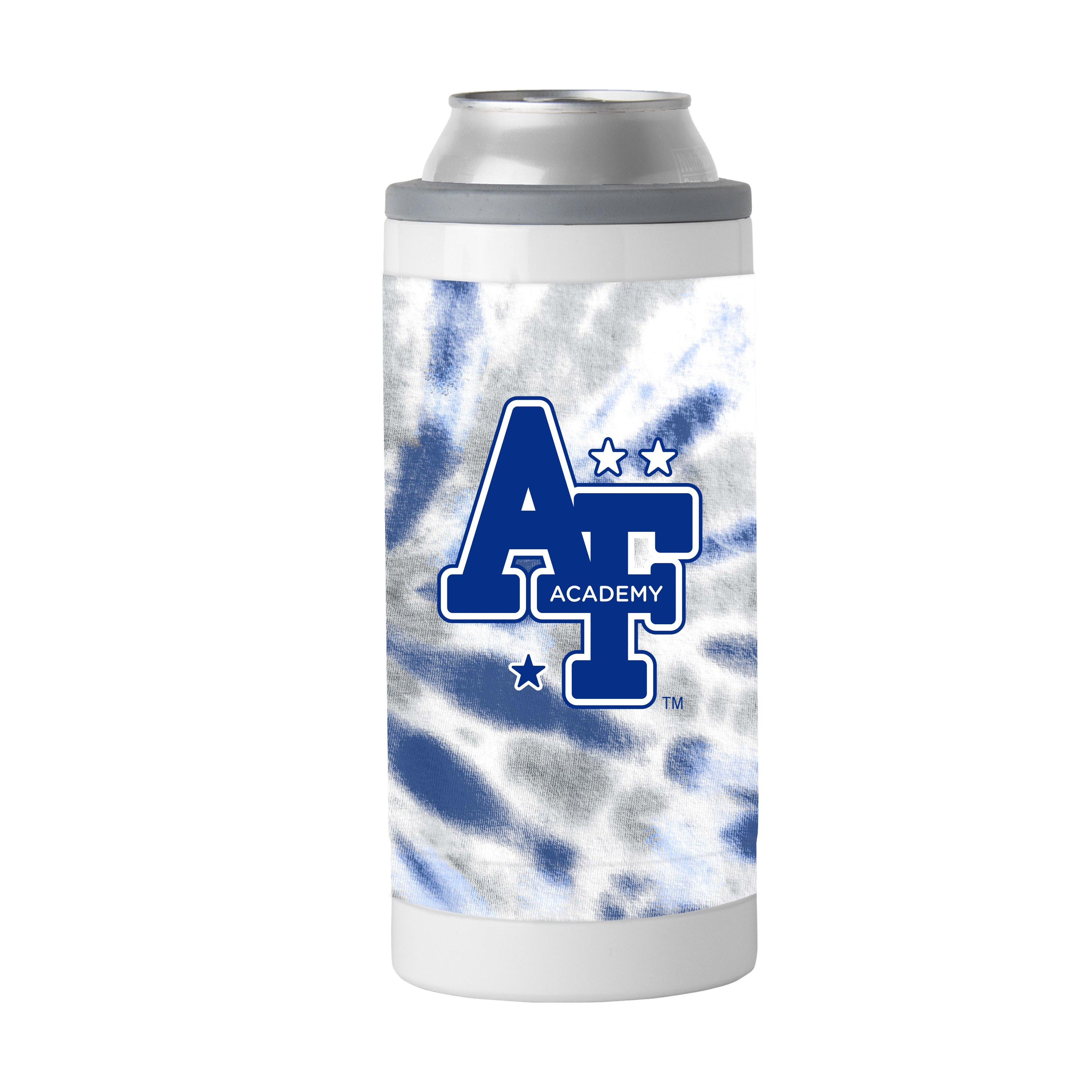 Air Force Vault 12oz Tie Dye Slim Can Coolie | Logo Brands