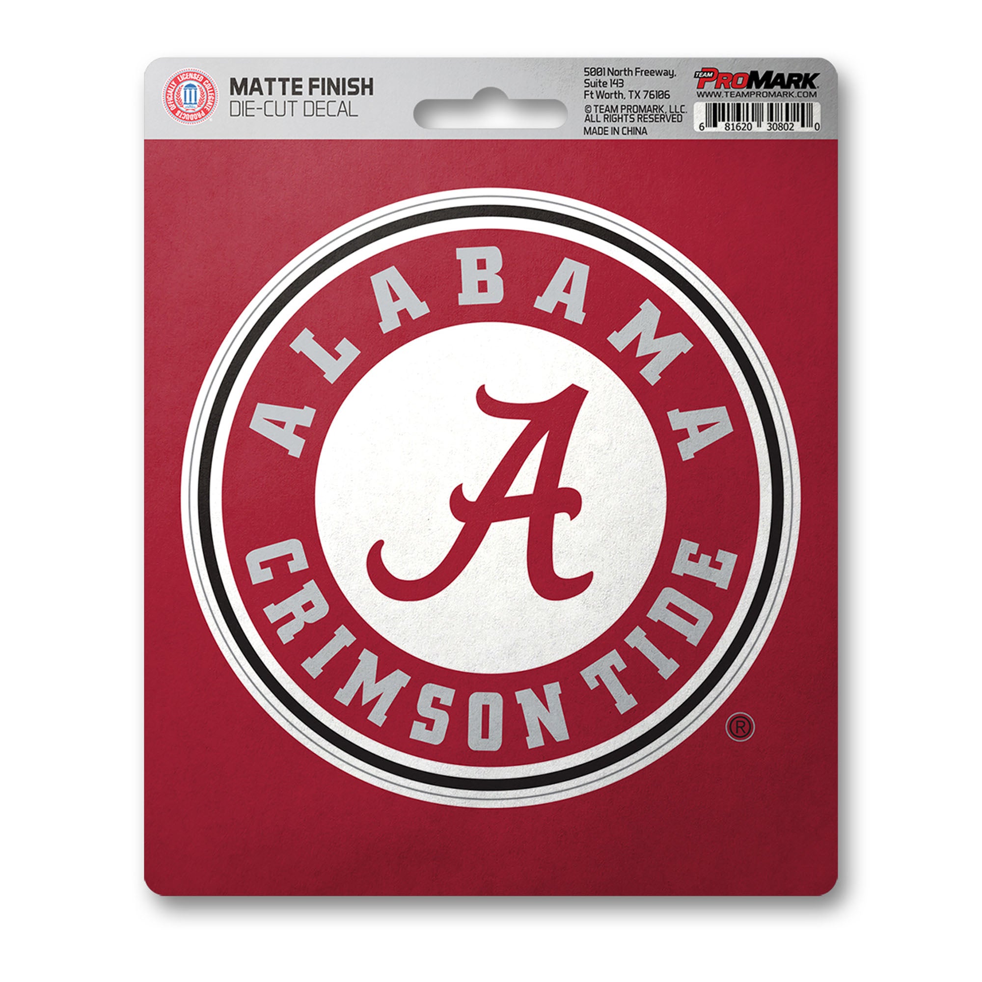 University of Alabama Matte Decal | Logo Brands