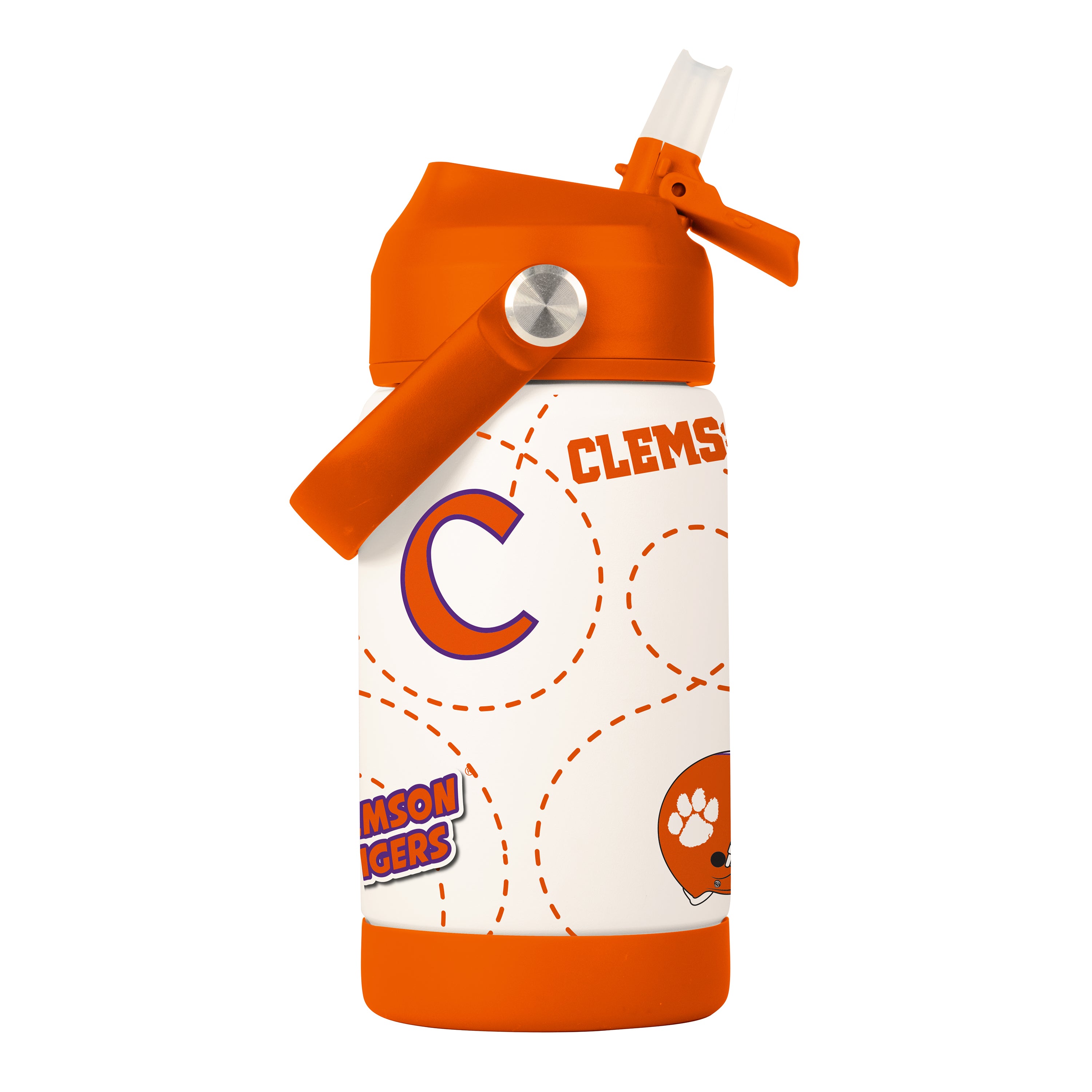 Clemson 12oz Mascot SS Kids Bottle | Logo Brands