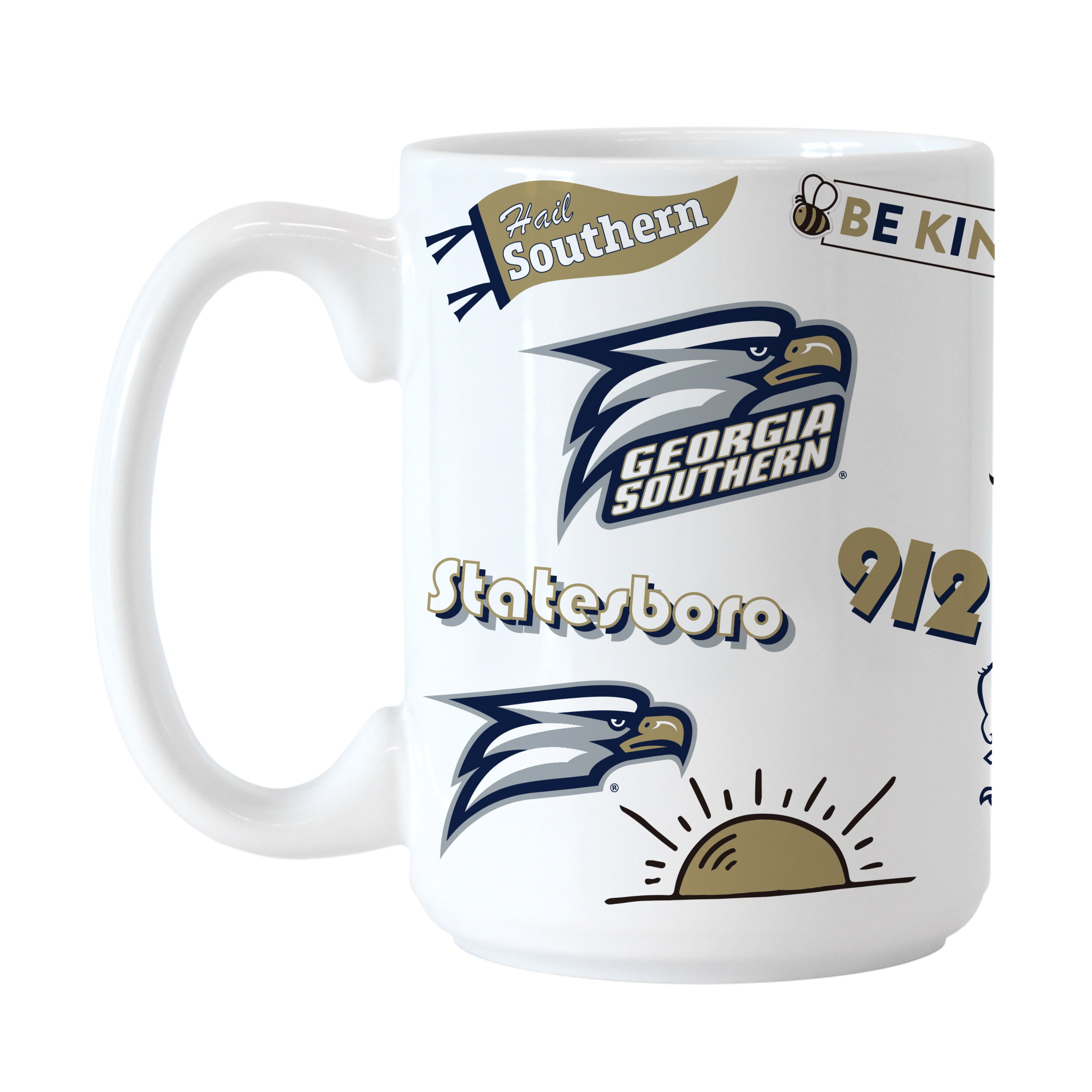 GA Southern 15oz Native Sublimated Mug | Logo Brands