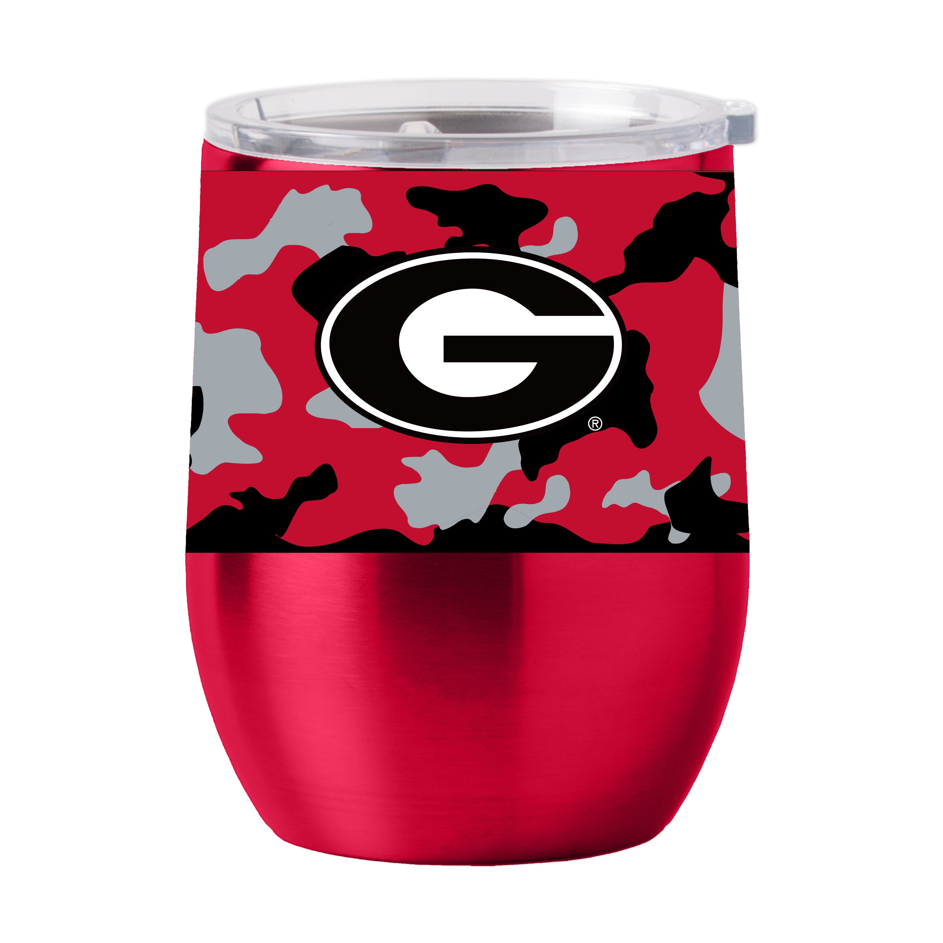 Georgia 16oz Camo Stainless Curved Beverage | Logo Brands