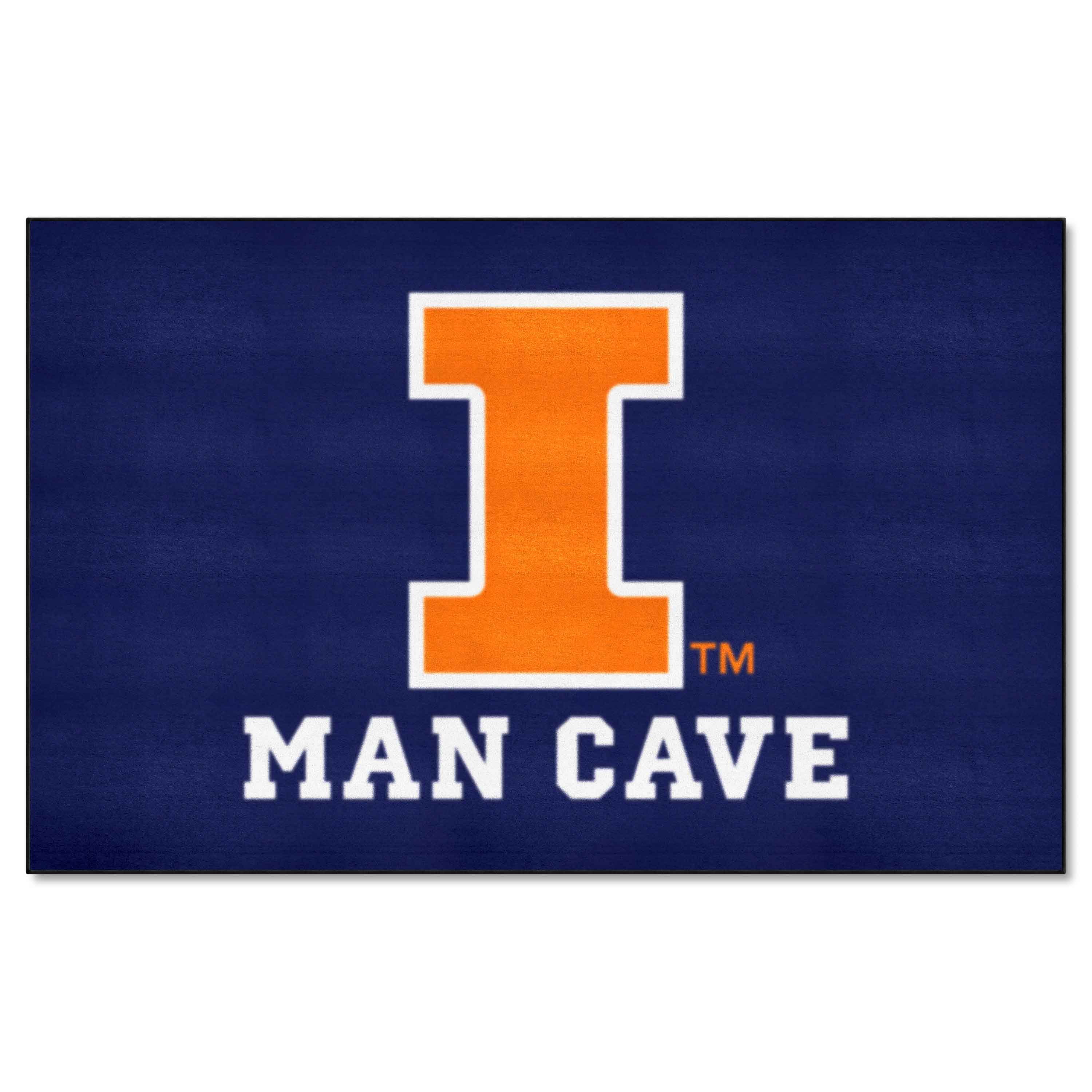 University of Illinois Man Cave Ulti-Mat | Logo Brands