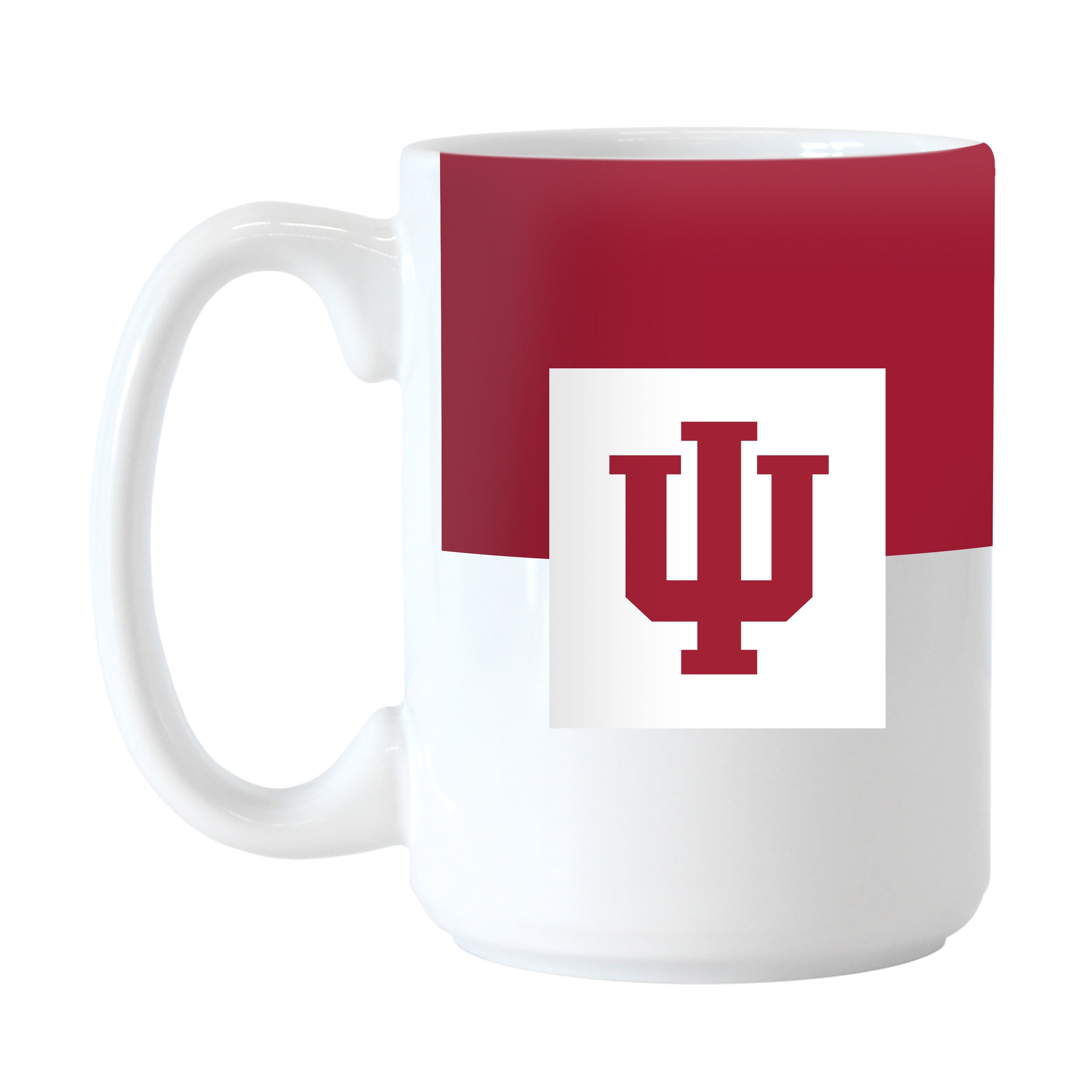 Indiana 15oz Colorblock Sublimated Mug | Logo Brands
