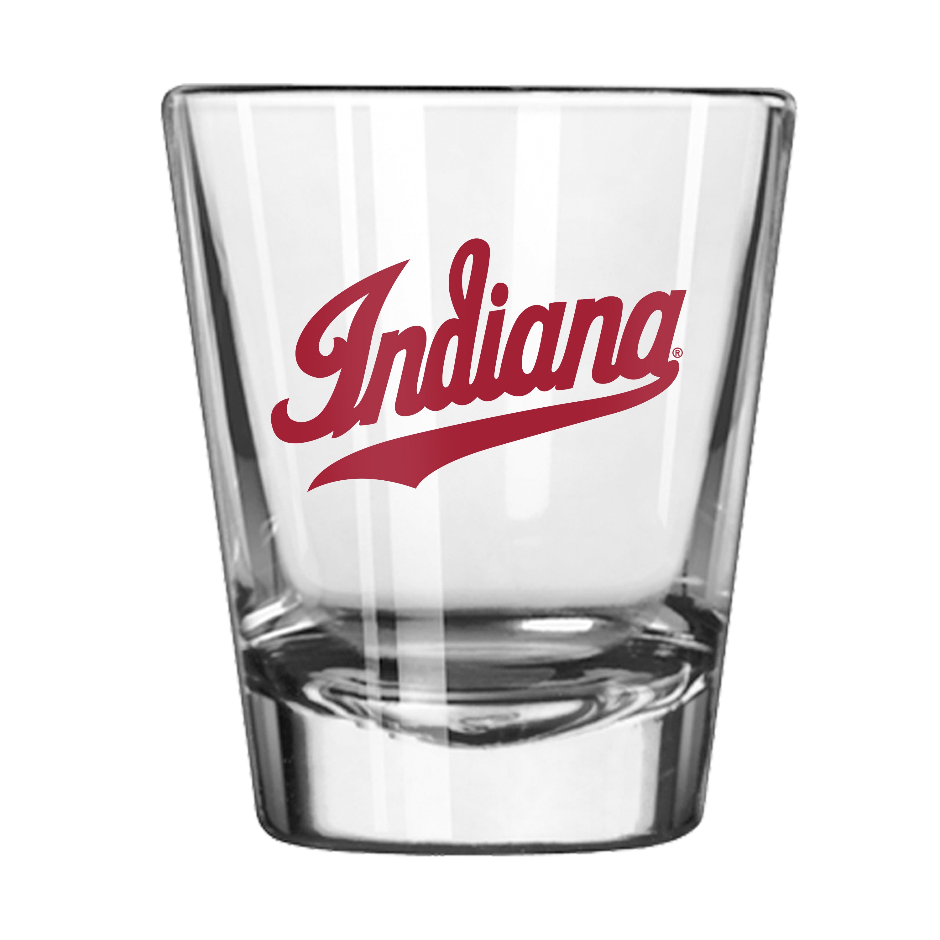 Indiana Script 2oz Shot Glass – Logo Brands
