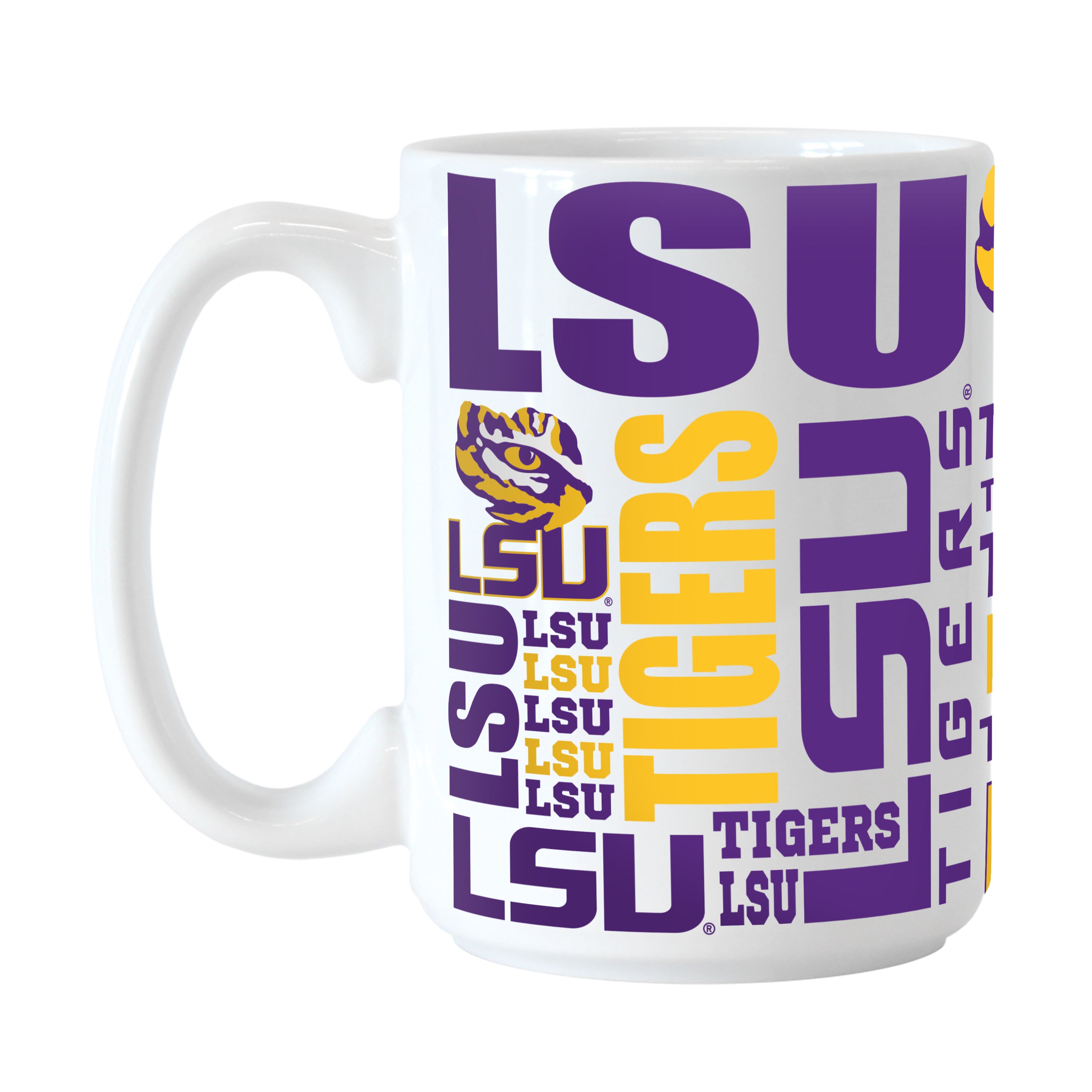 LSU 15oz Spirit Sublimated Mug | Logo Brands