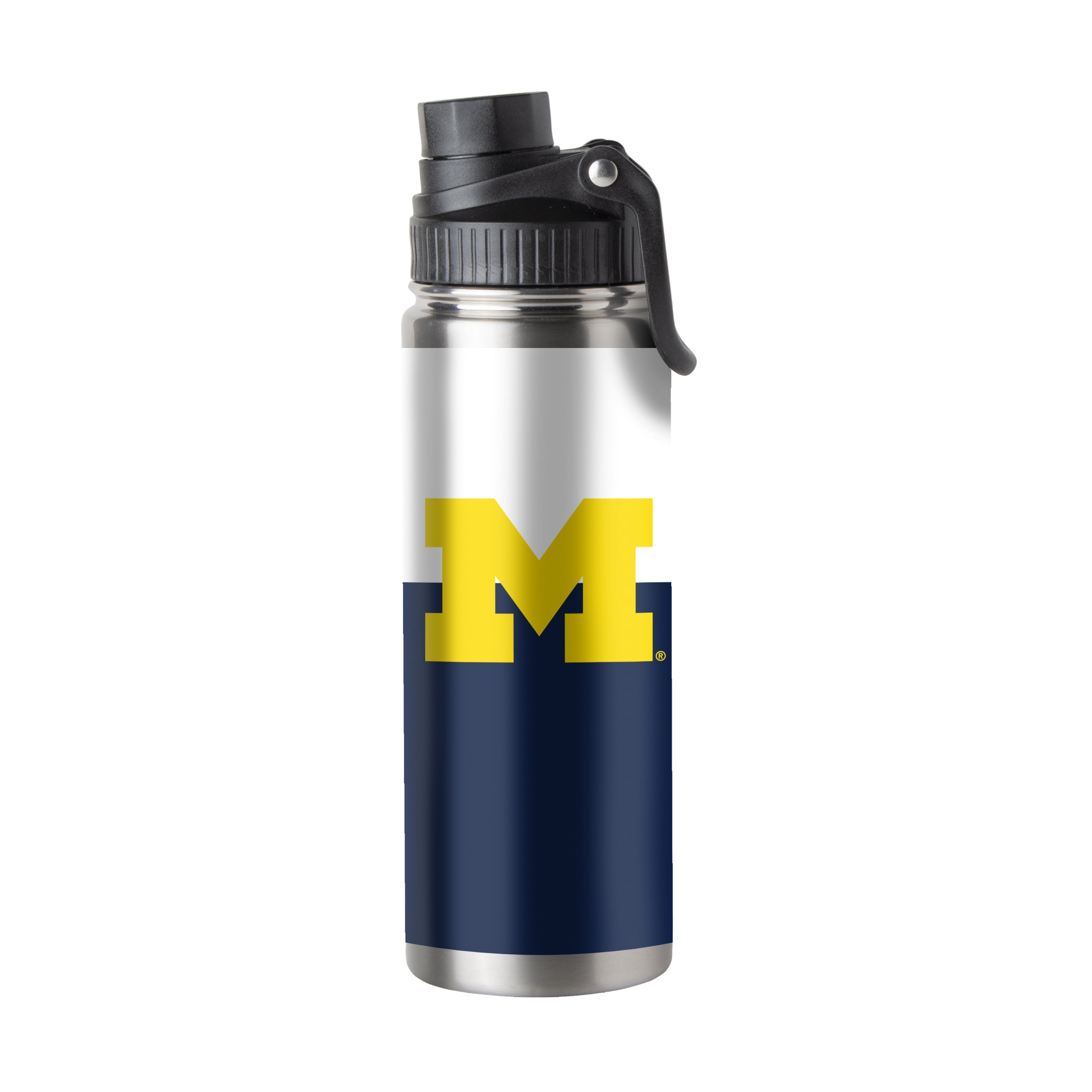Michigan Colorblock 21oz Twist Top Bottle | Logo Brands