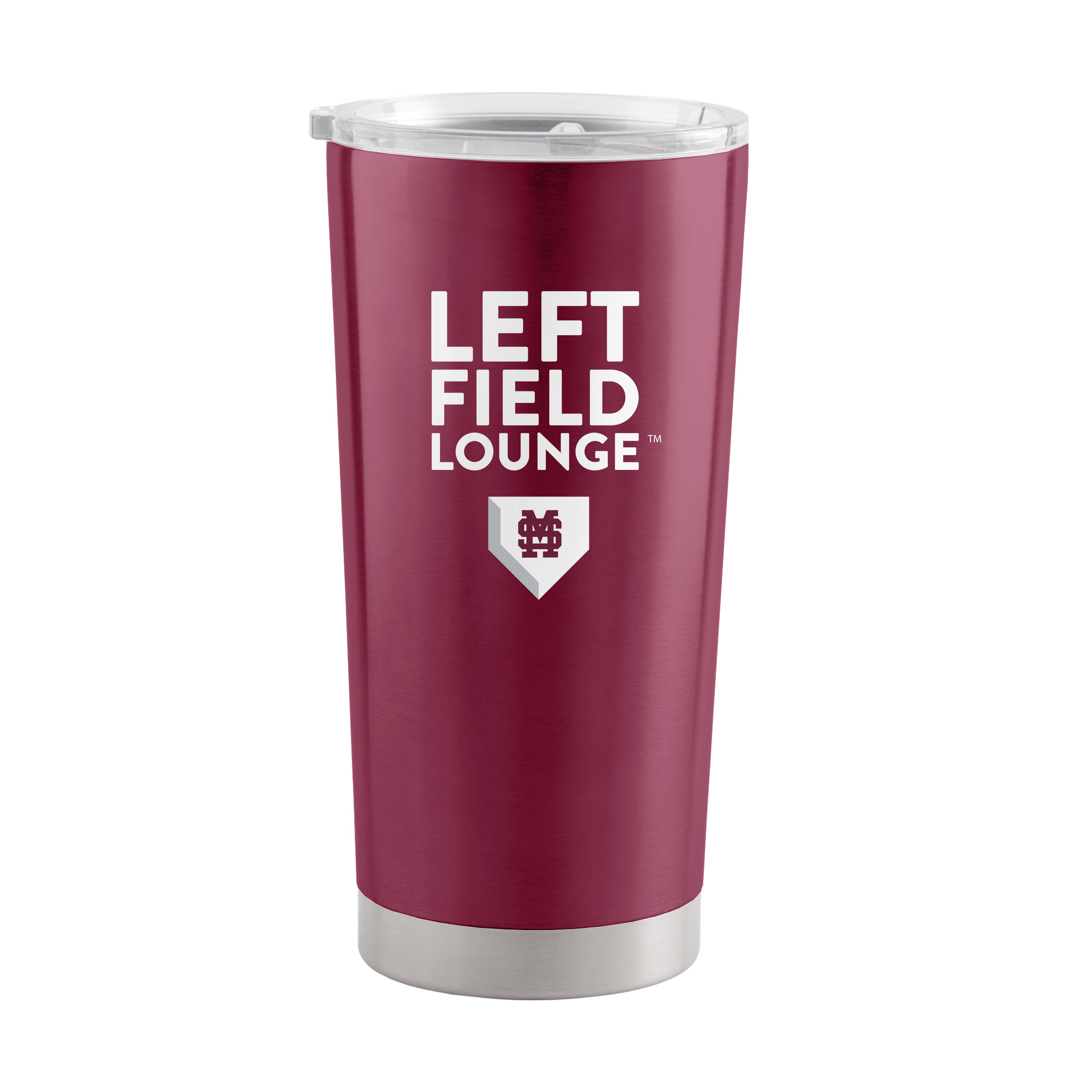 Mississippi State 20oz Left Field Lounge Stainless Steel Tumbler | Logo ...