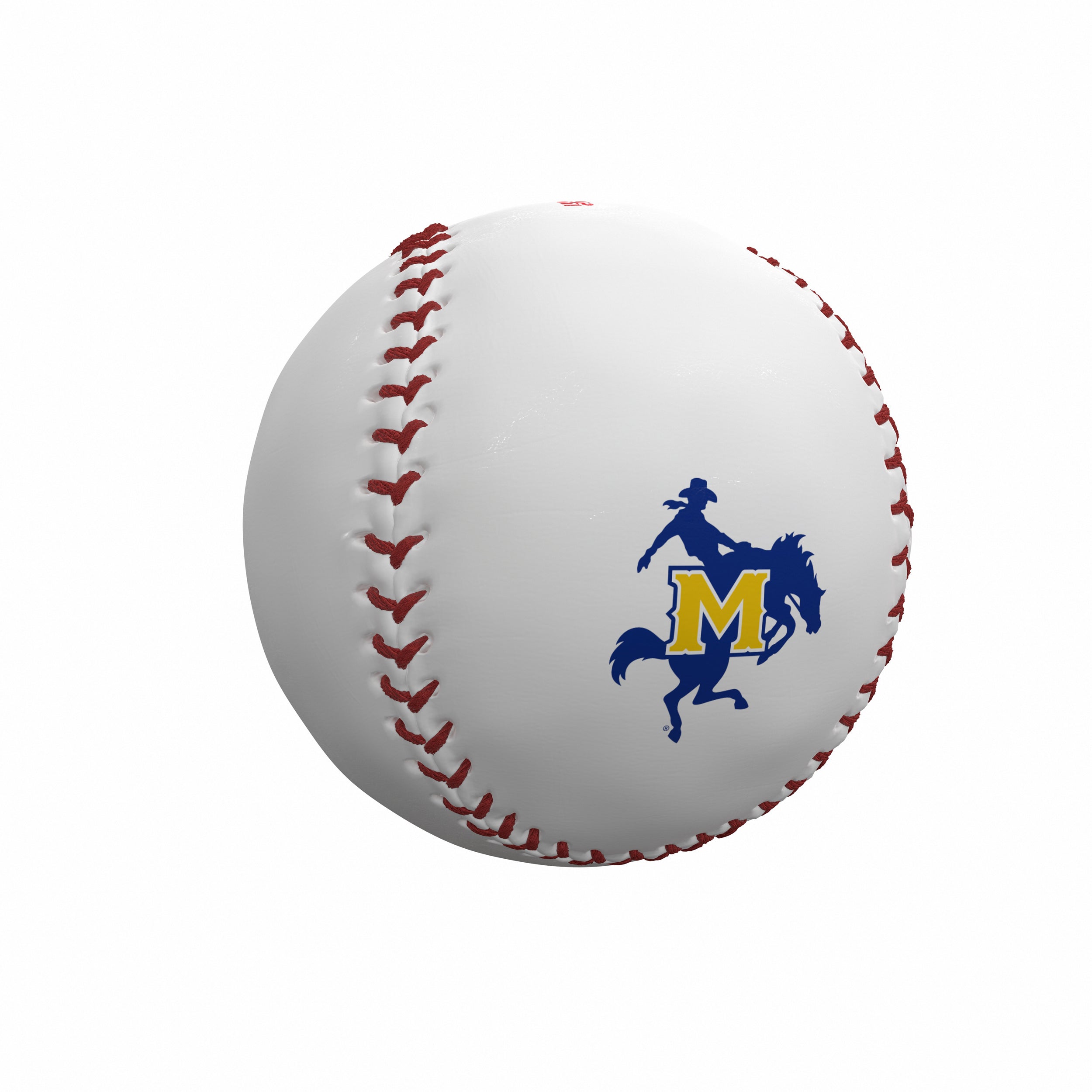 McNeese State University White Baseball f/ Primary Logo | Logo Brands