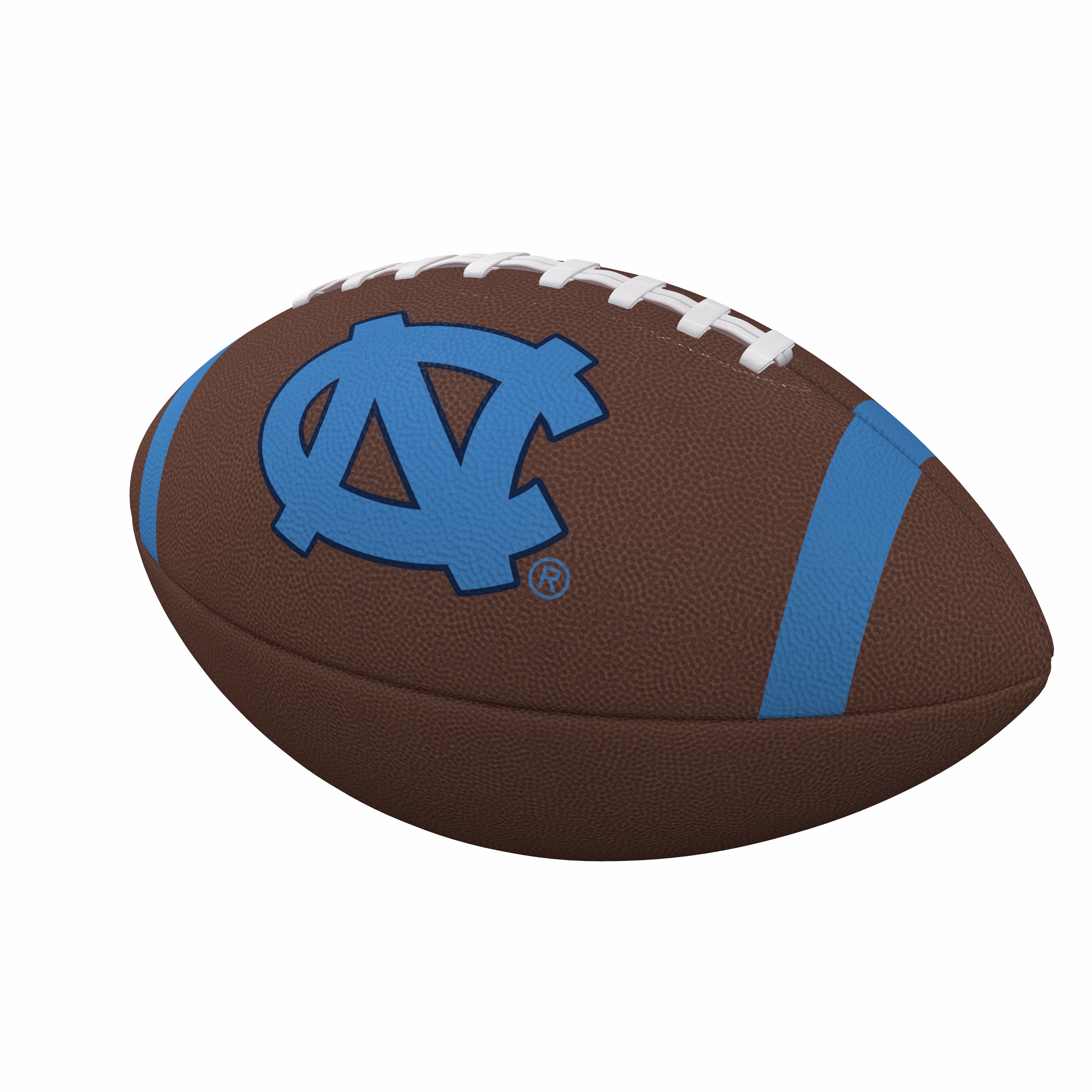 North Carolina Team Stripe Official-Size Composite Football | Logo Brands