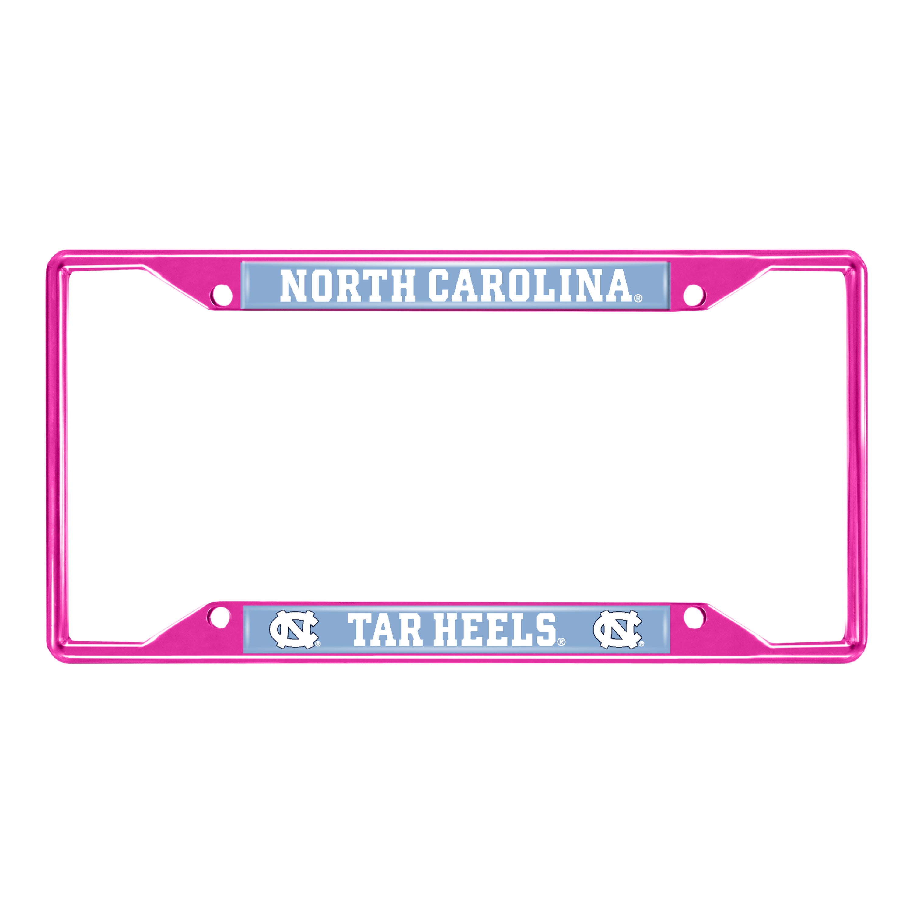 UNC Chapel Hill Pink License Plate Frame | Logo Brands