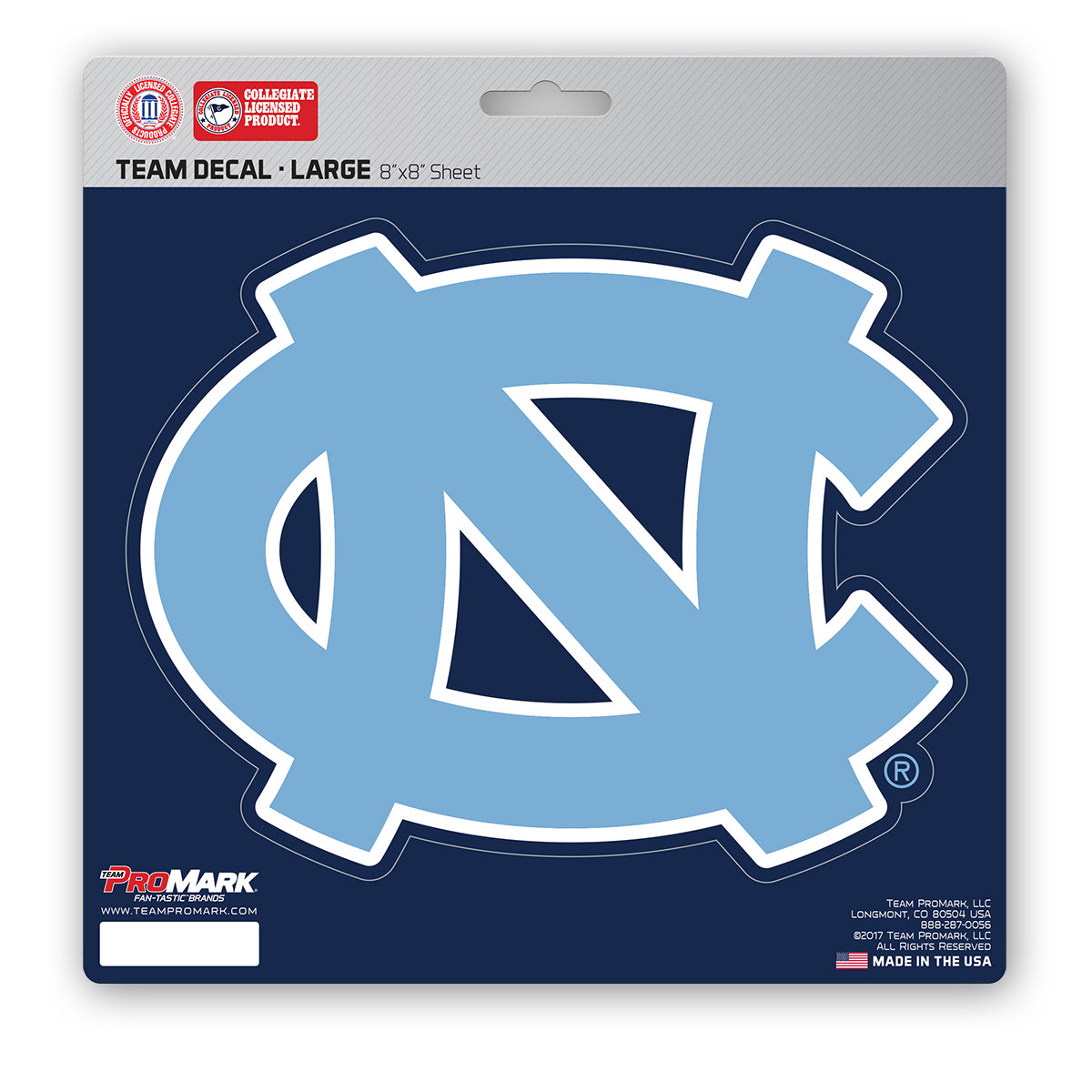 UNC Chapel Hill Large Decal