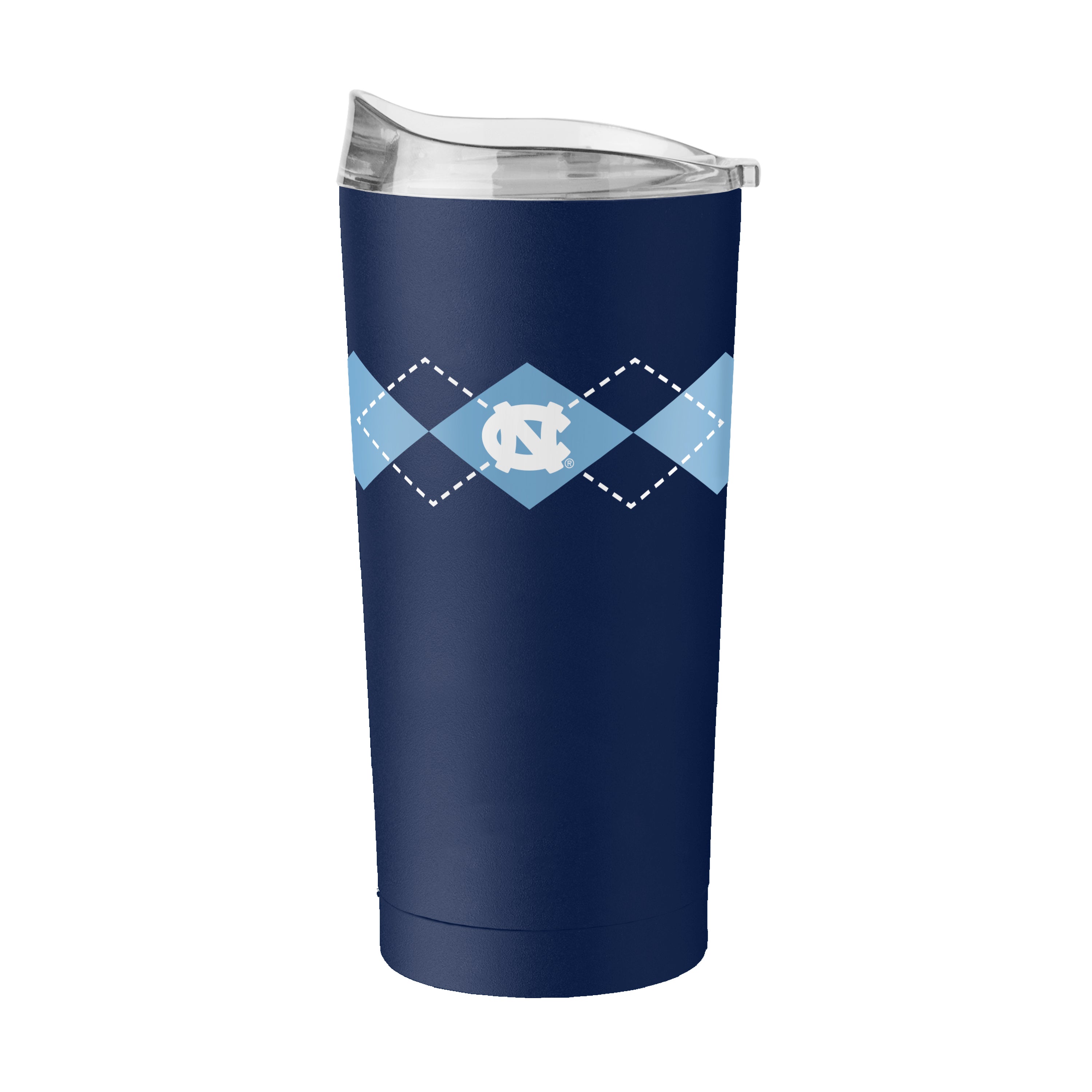 North Carolina 20oz Argyle Powder Coat Tumbler | Logo Brands