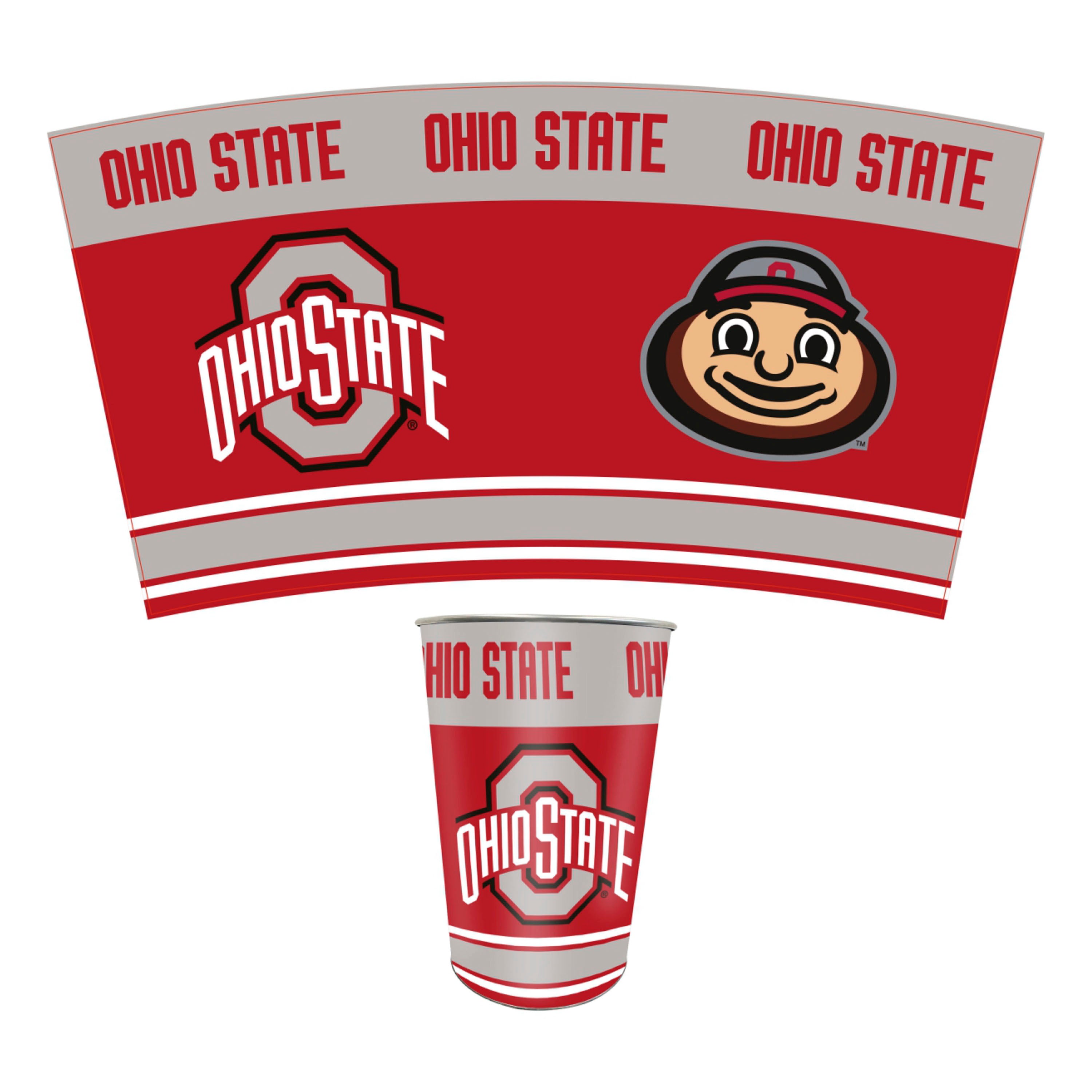 Ohio State University Wastebasket | Logo Brands