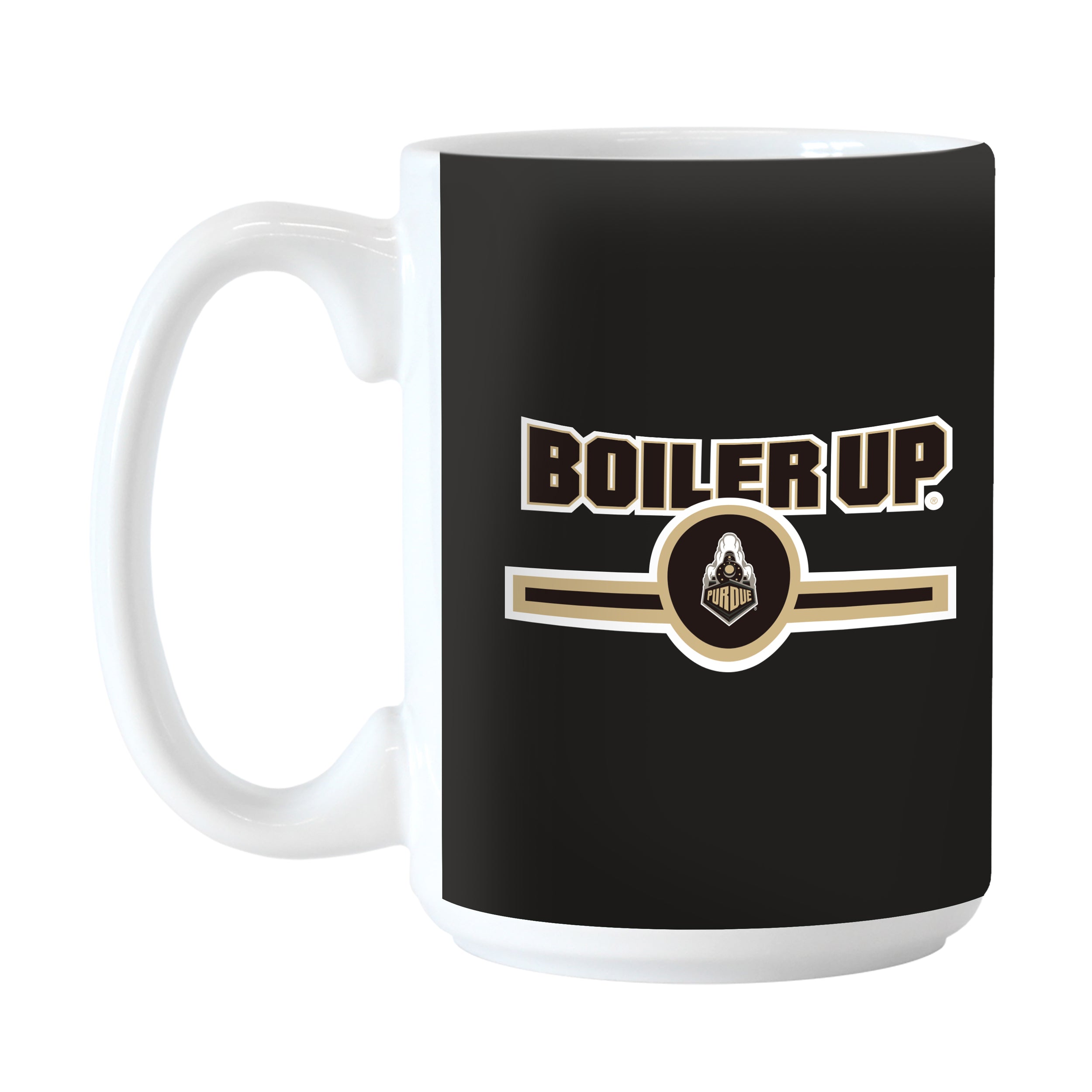 Purdue 15oz Letterman Sublimated Mug | Logo Brands
