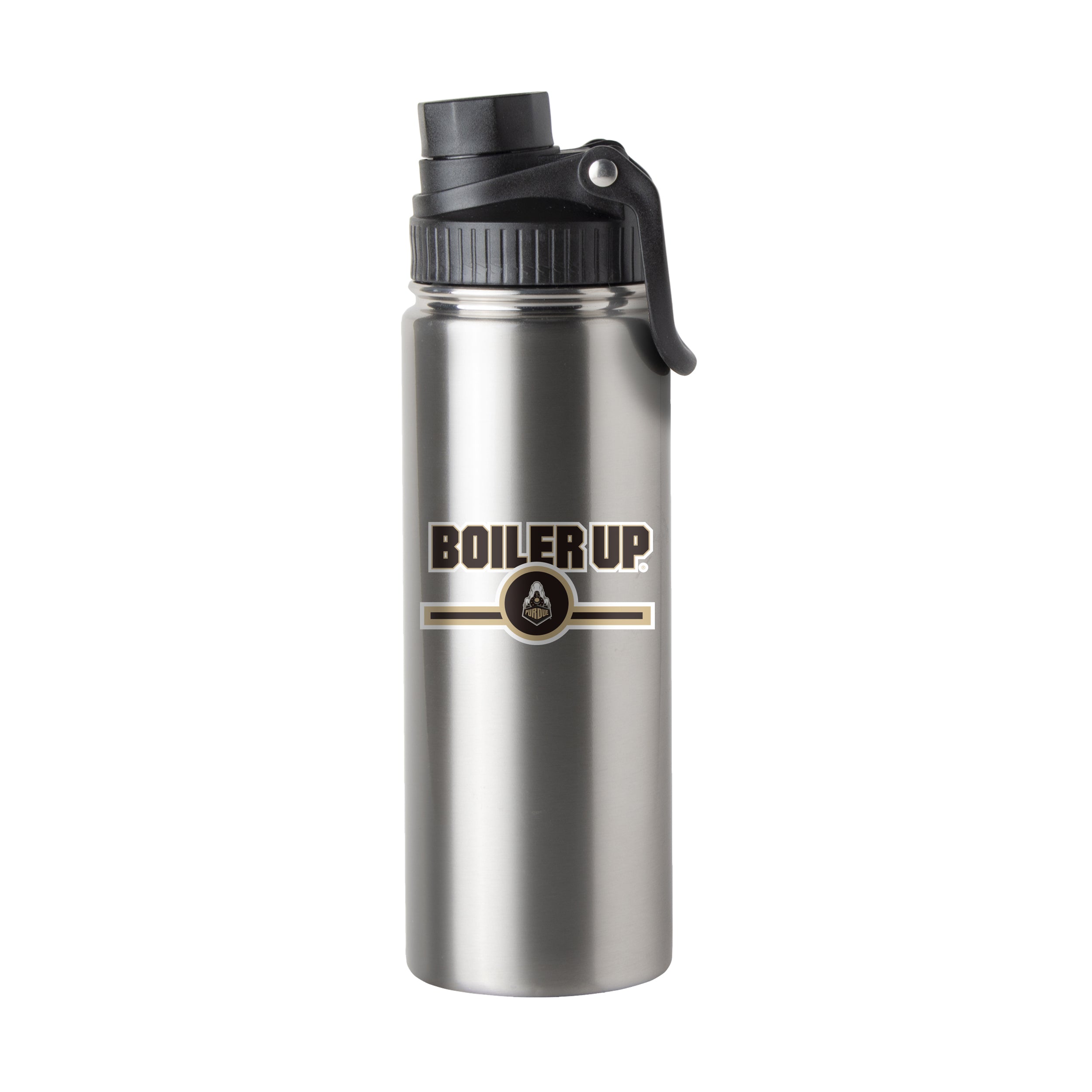 Purdue 21oz Campus Colors Letterman Twist Top Bottle | Logo Brands