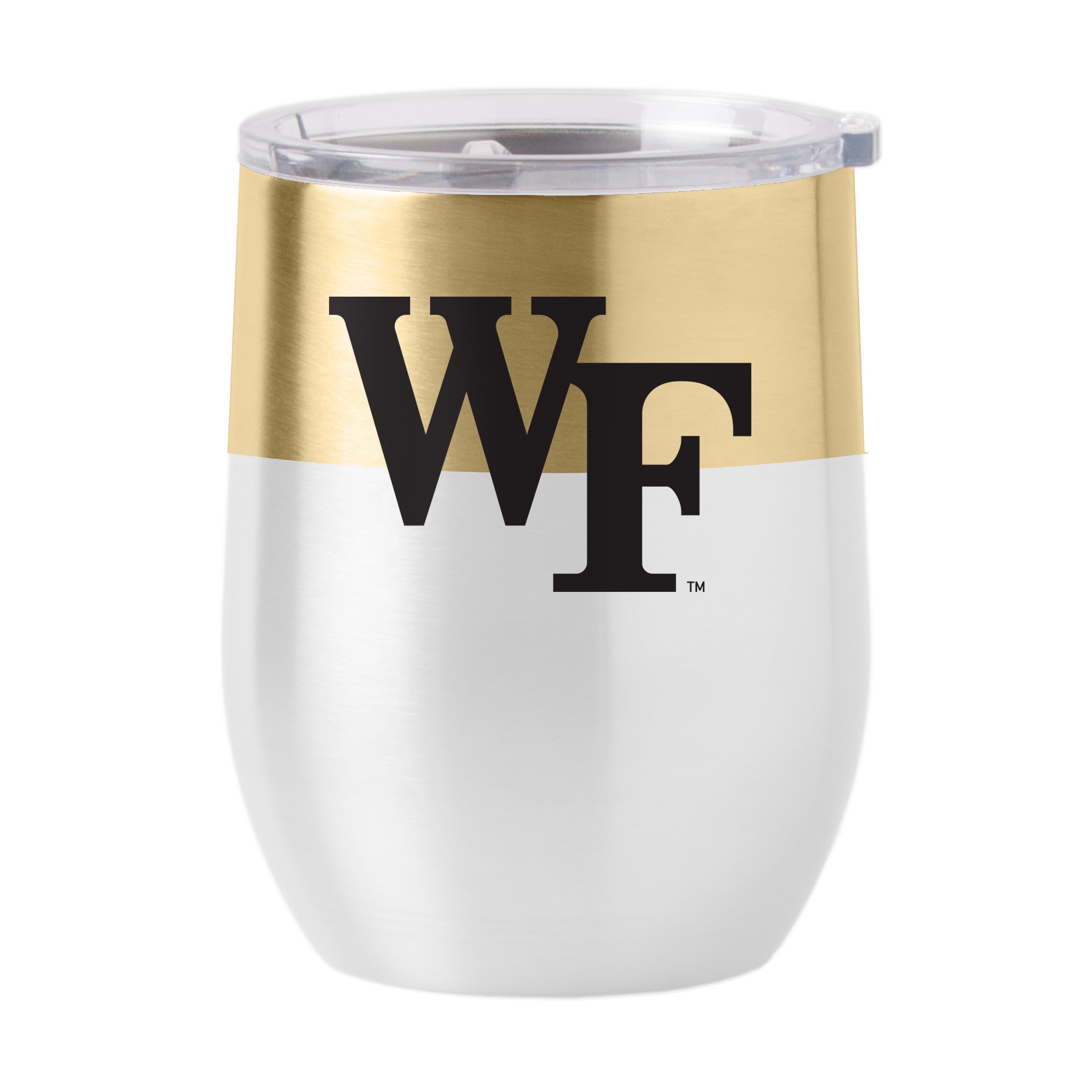 Wake Forest 16oz Colorblock Stainless Curved Beverage | Logo Brands
