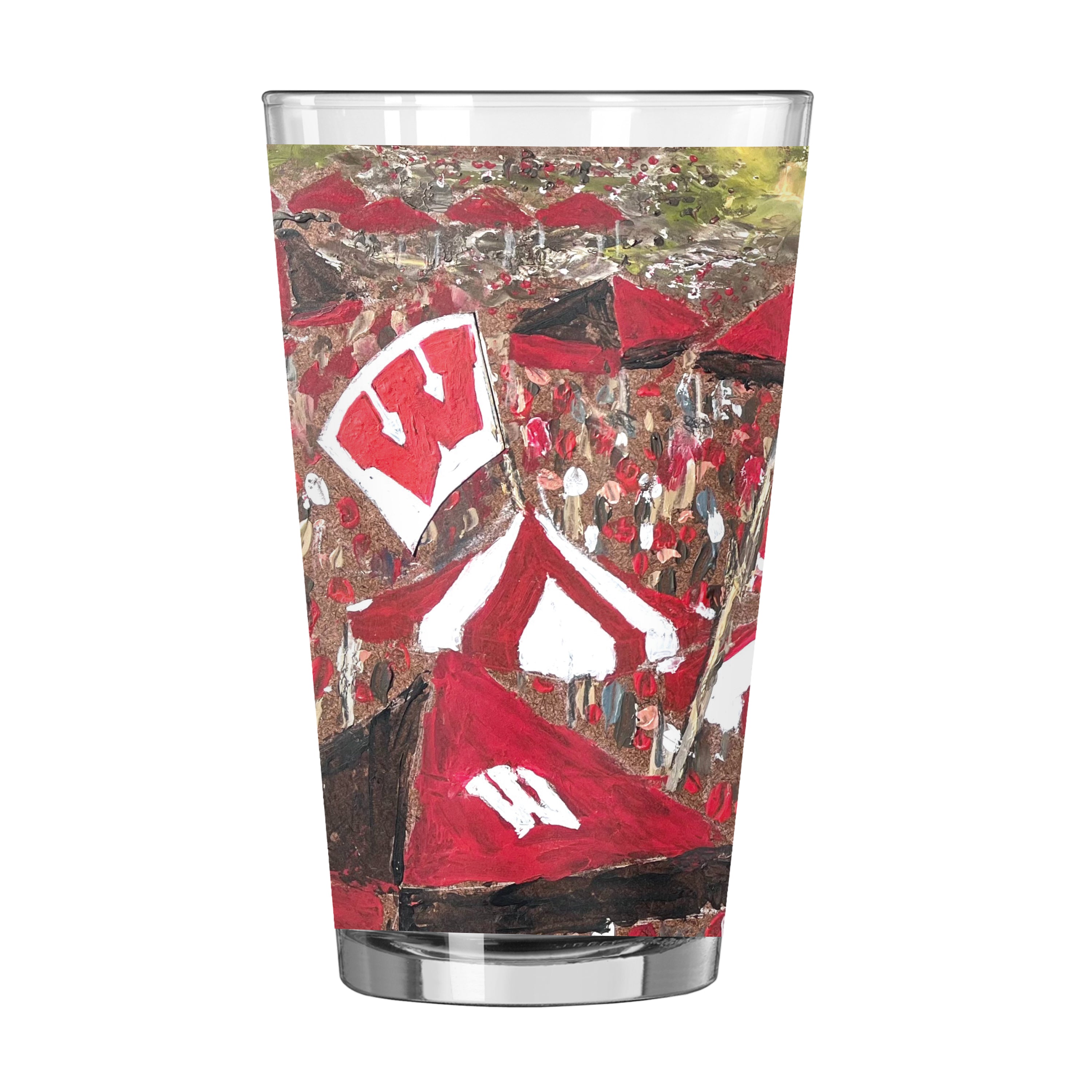 Wisconsin 16oz Collector Pint Glass | Logo Brands