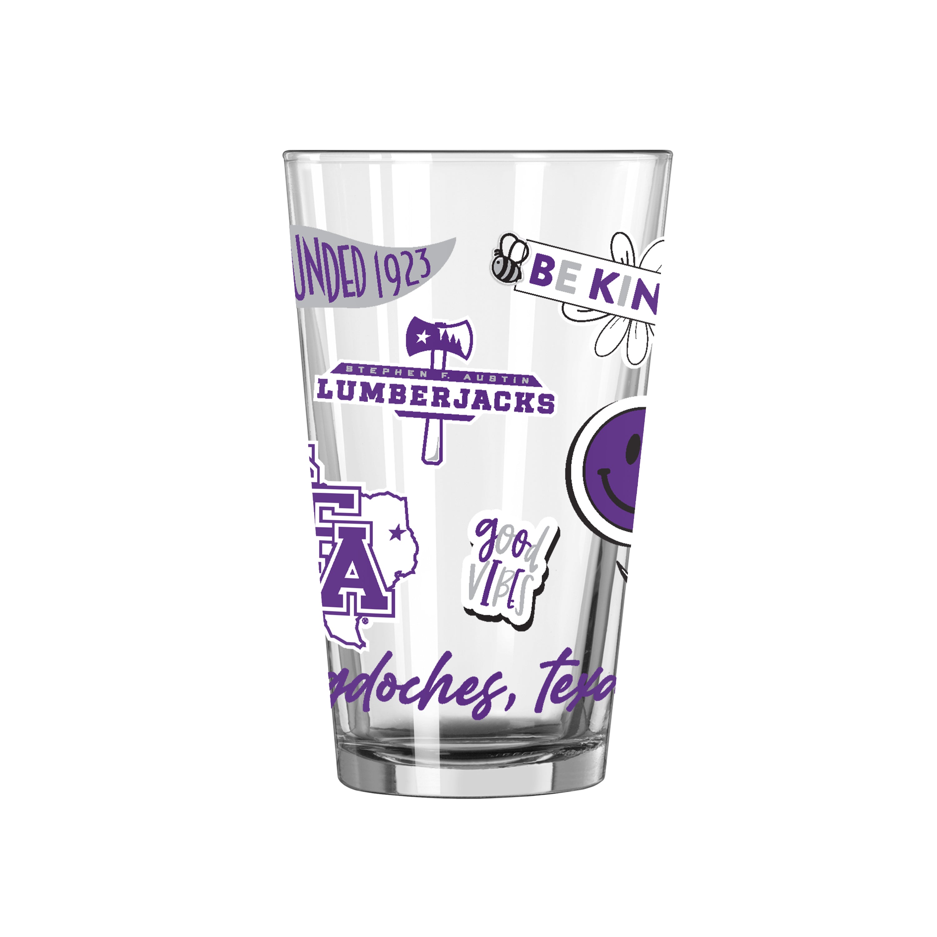 Stephen F Austin 16oz Native Pint Glass