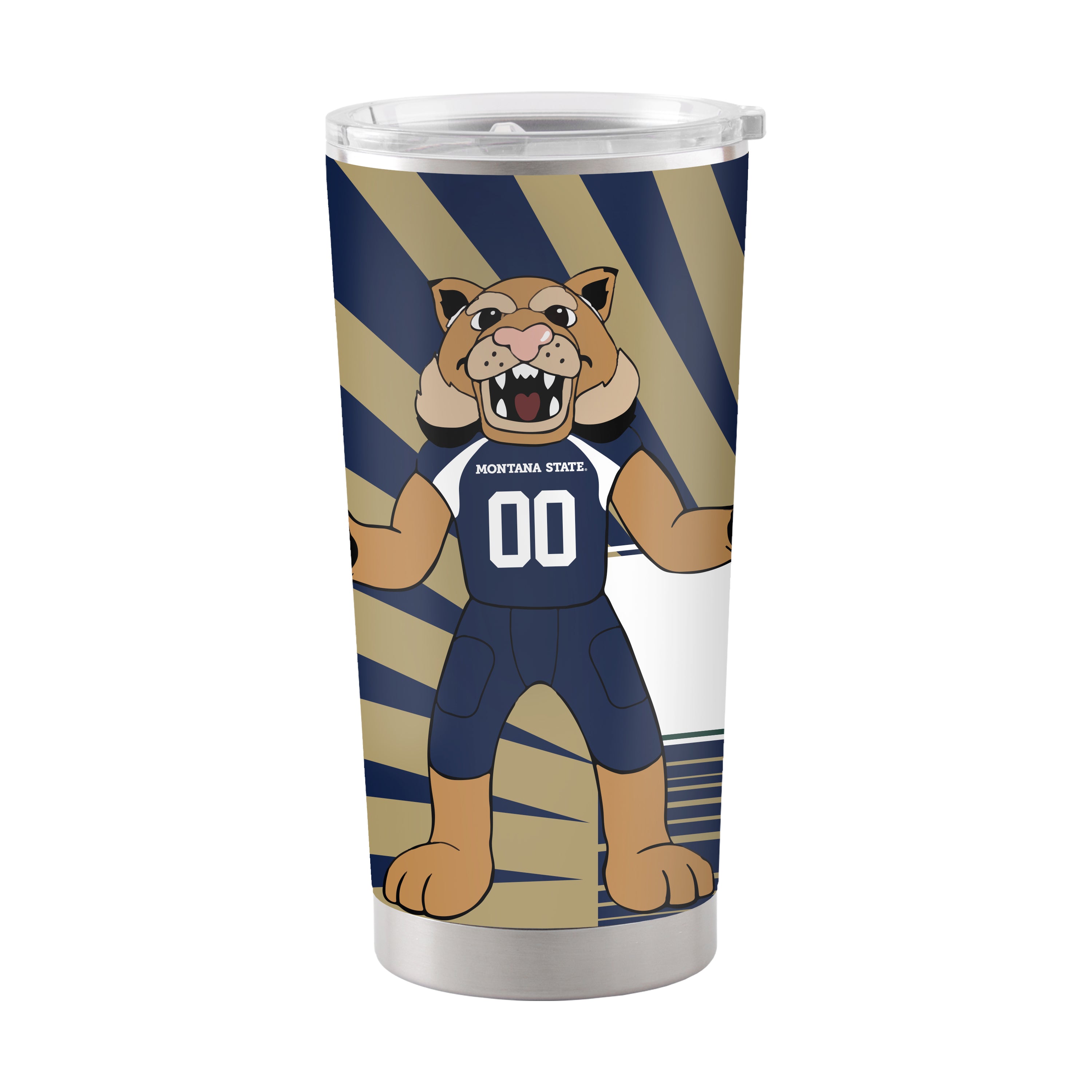 Montana State 20oz Mascot Stainless Tumbler – Logo Brands