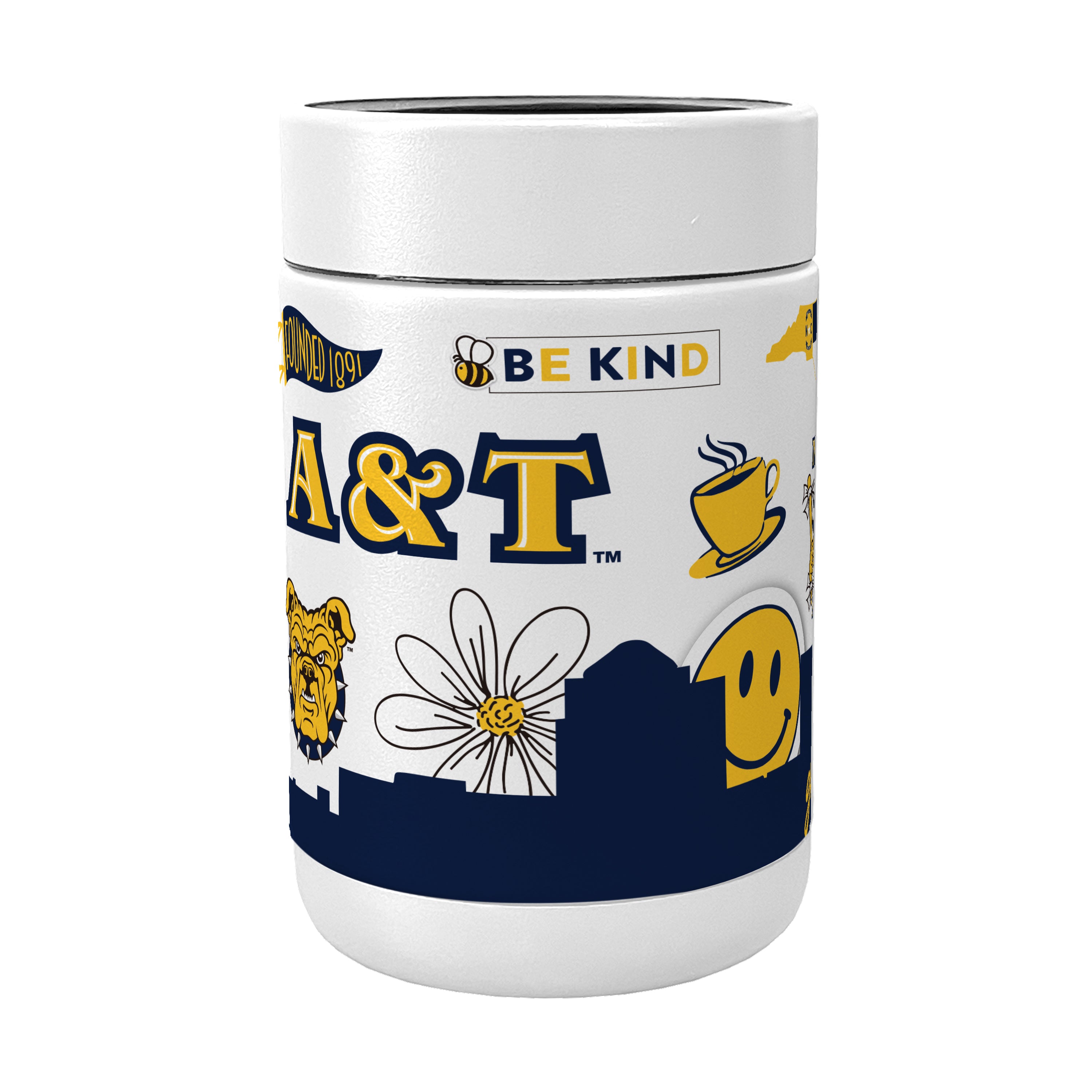North Carolina A&T Powder Native Coat Coolie | Logo Brands