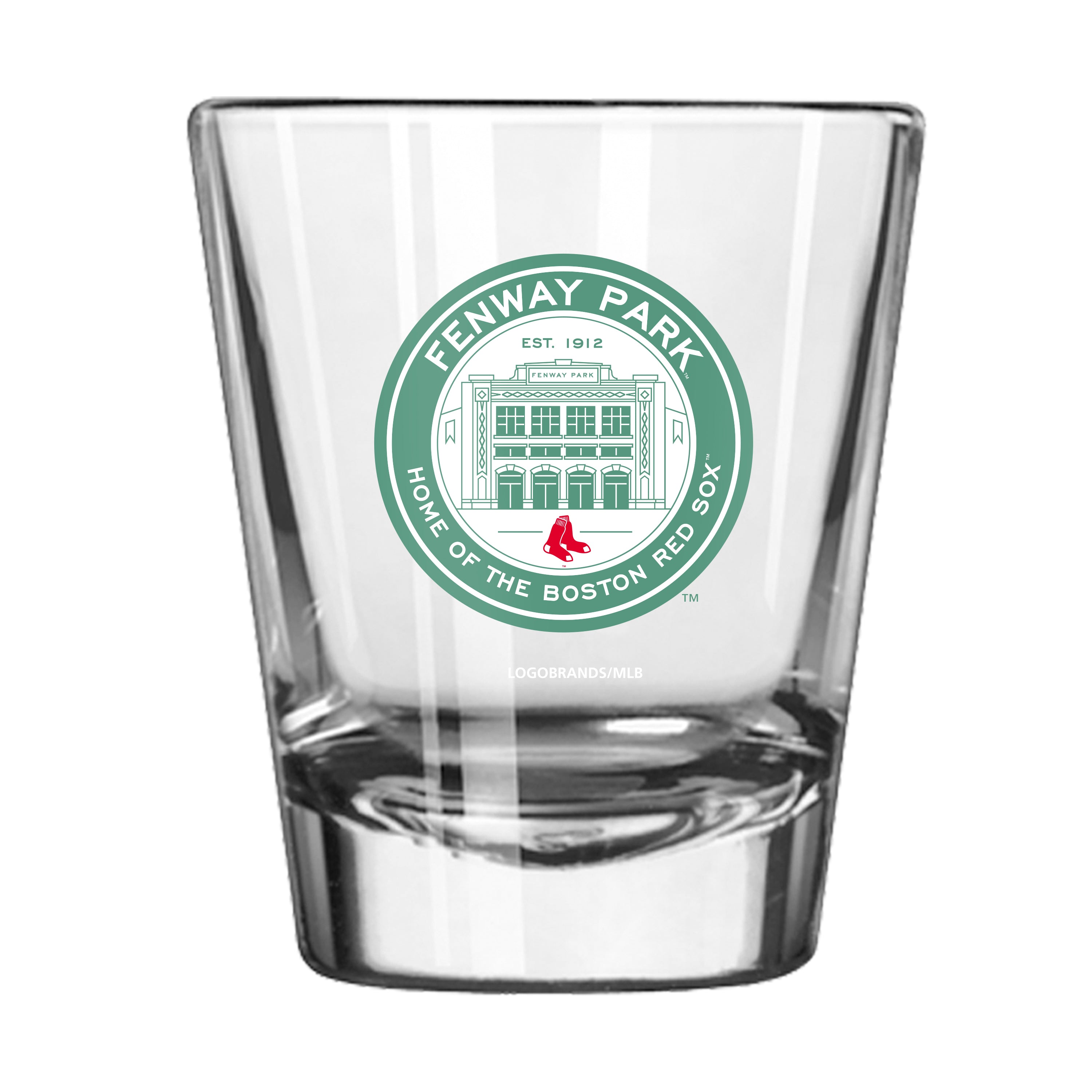 Boston Red Sox 2oz Fenway Coin Shot Glass | Logo Brands