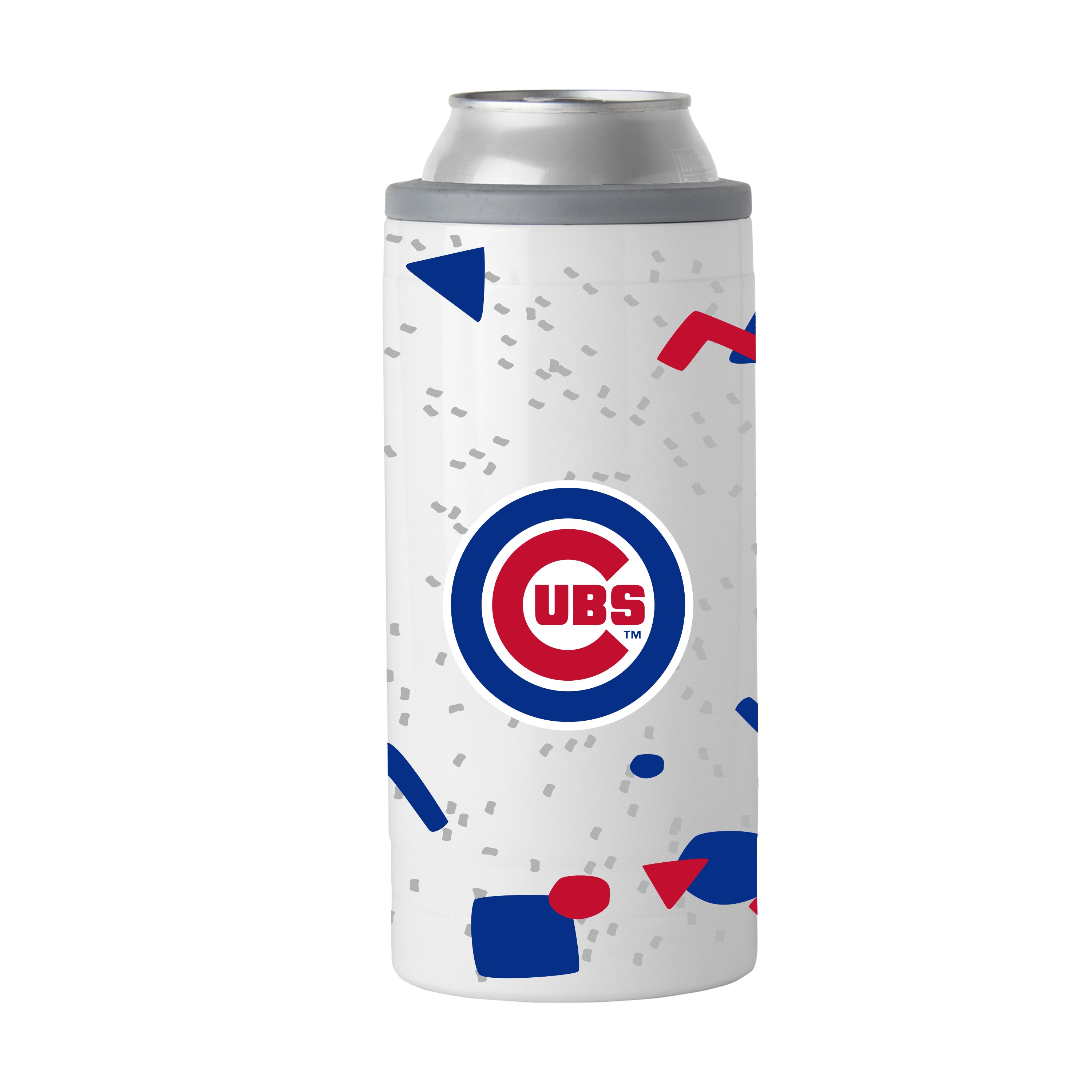 Chicago Cubs 12oz Flashback Slim Can Coolie – Logo Brands