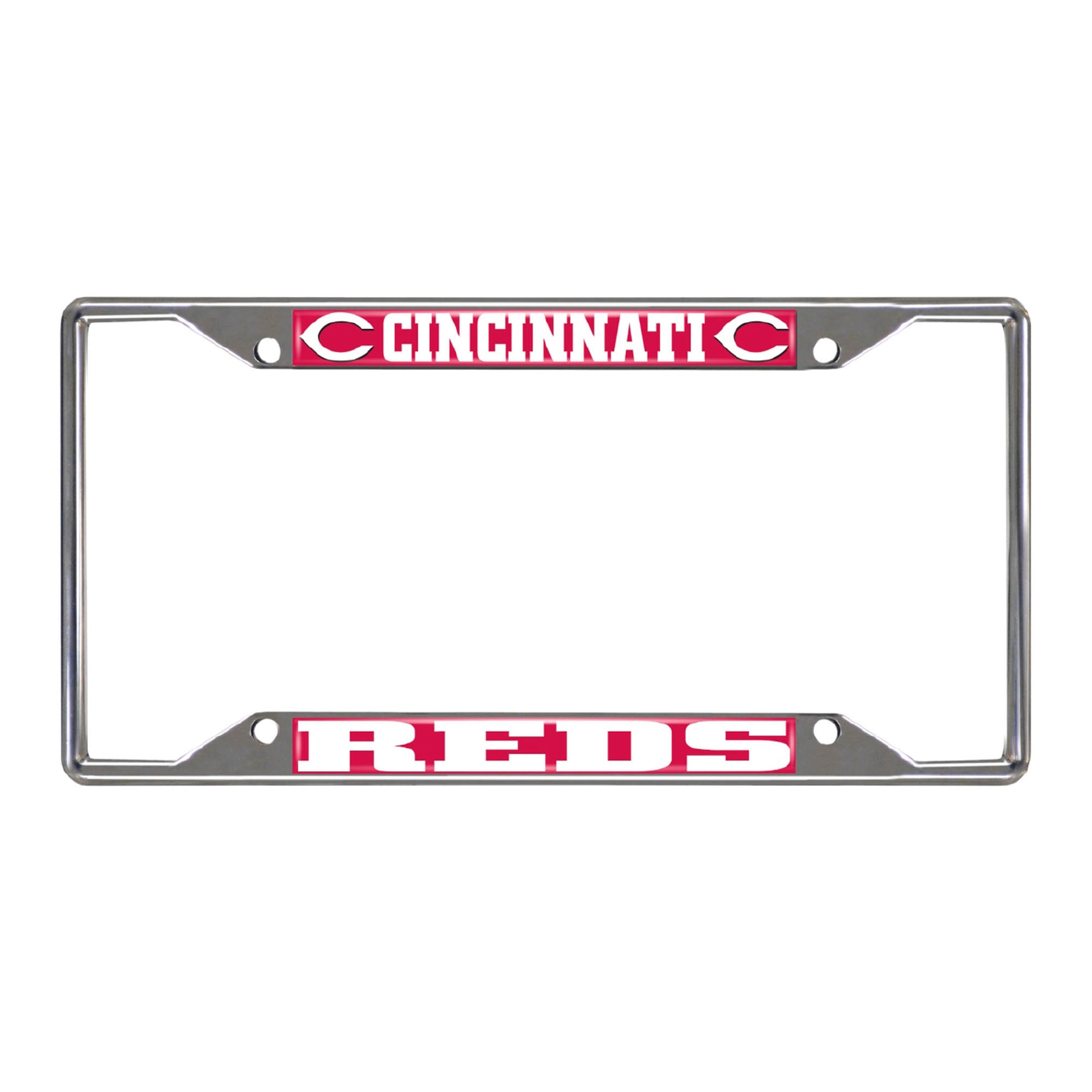 Cincinnati Reds License Chrome Plate Frame | Logo Brands