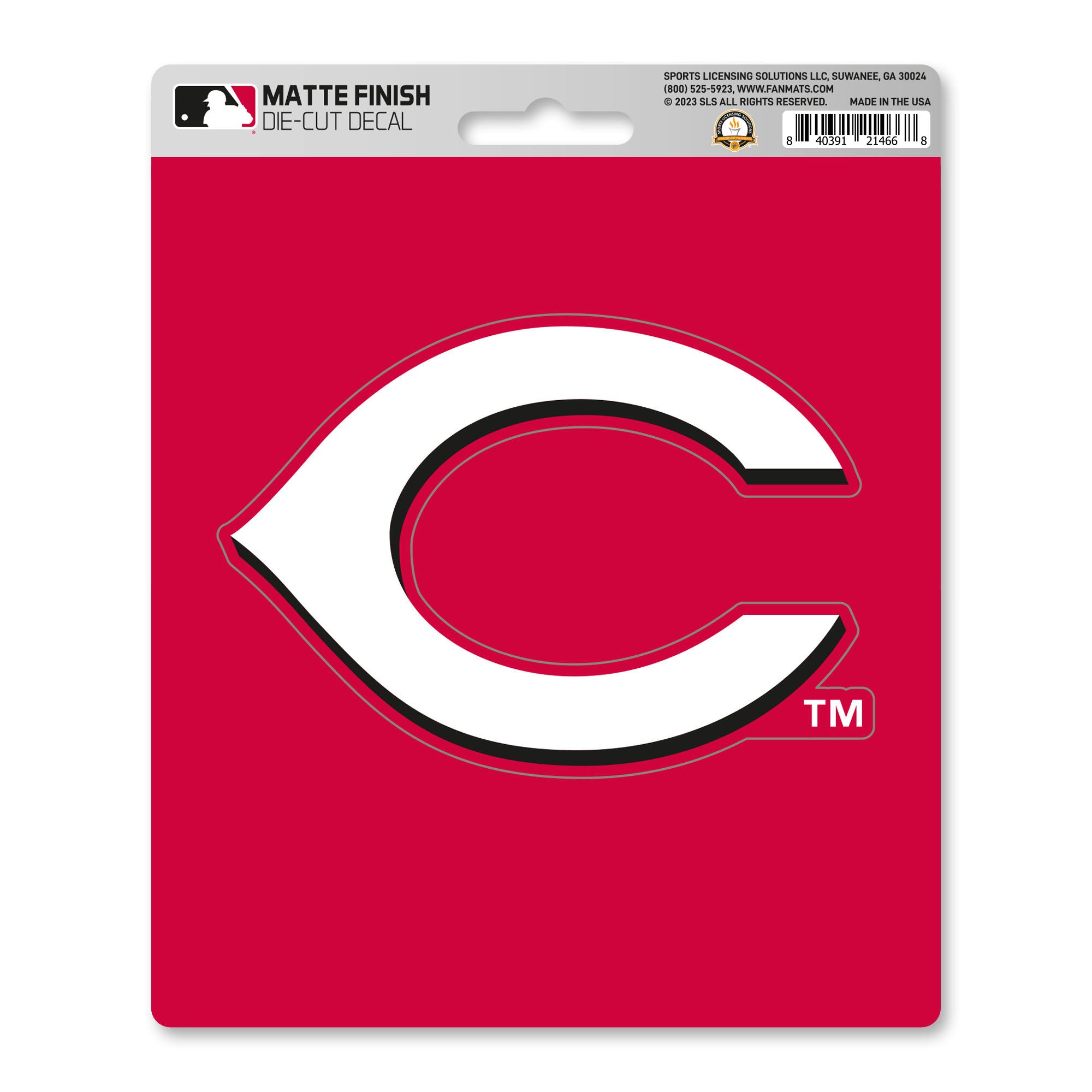 MLB - Cincinnati Reds Matte Decal | Logo Brands