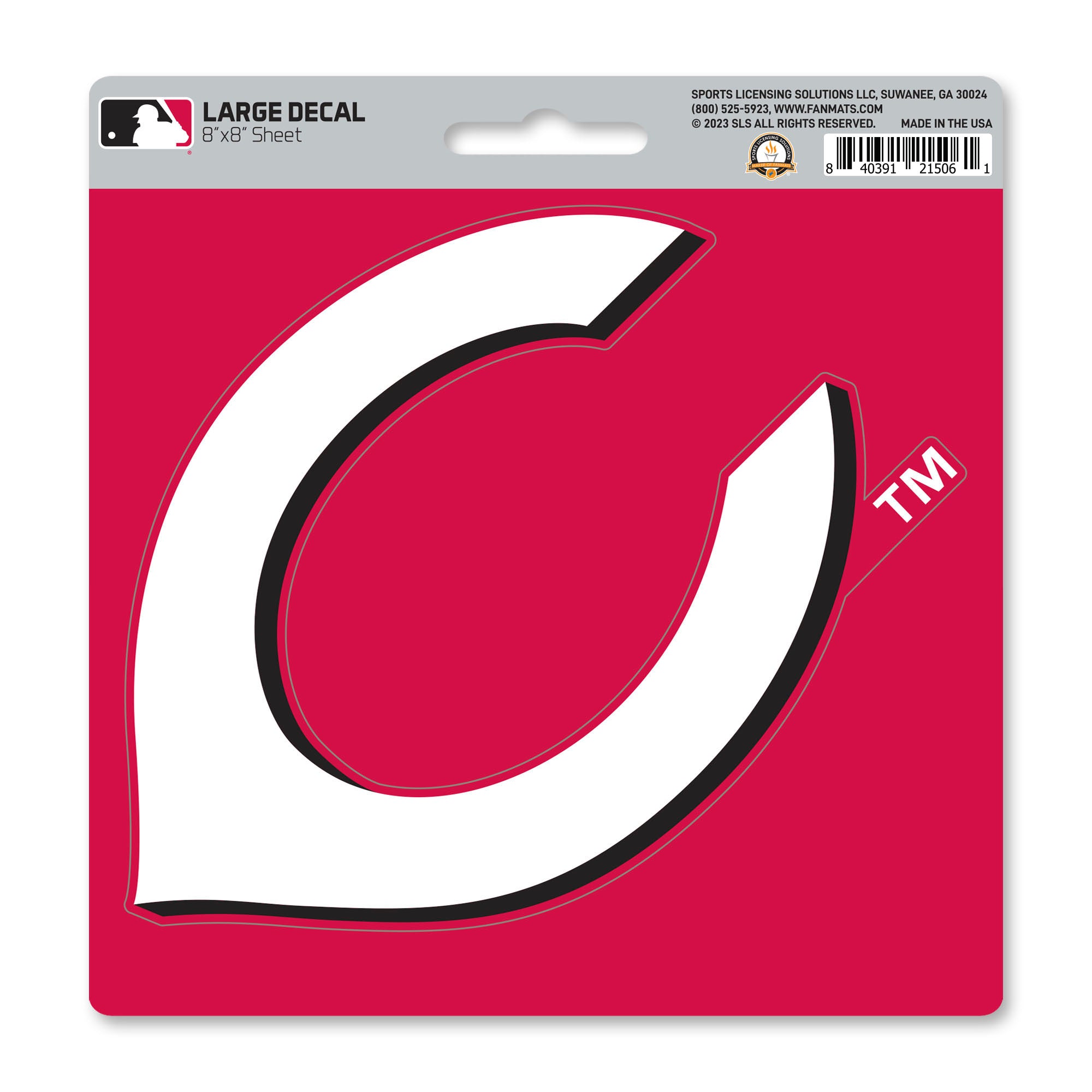MLB - Cincinnati Reds Large Decal | Logo Brands