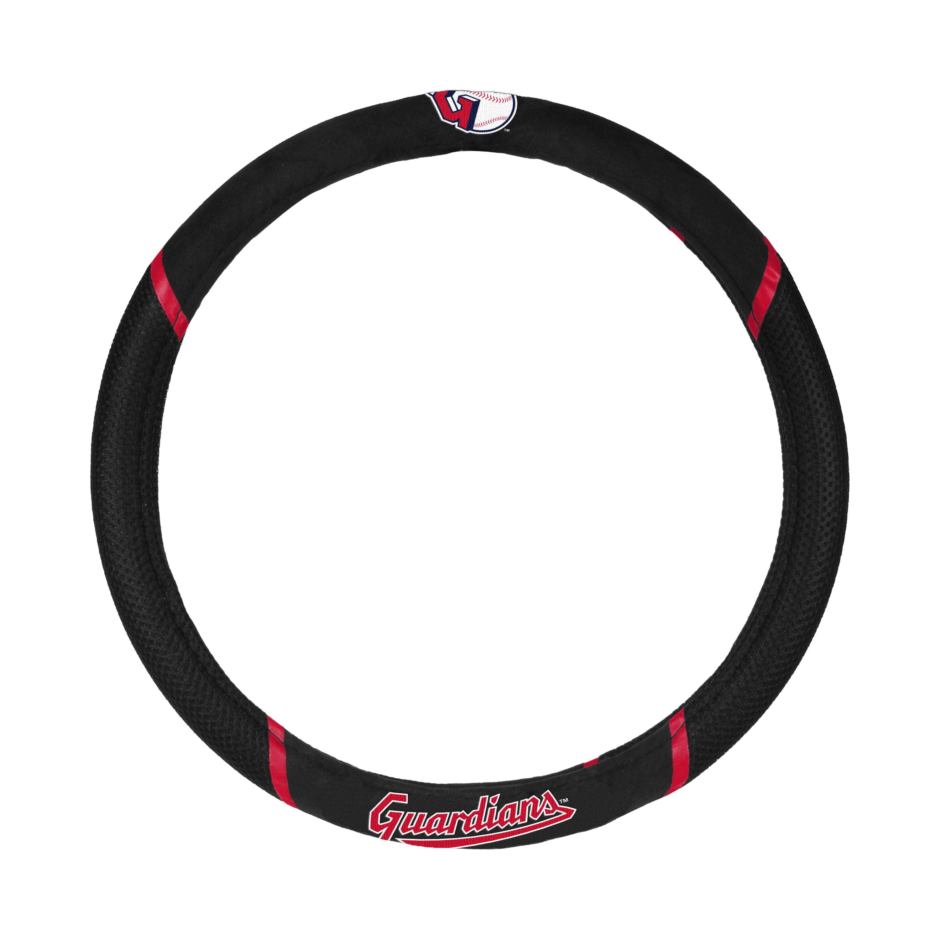 MLB - Cleveland Guardians Steering Wheel Cover | Logo Brands