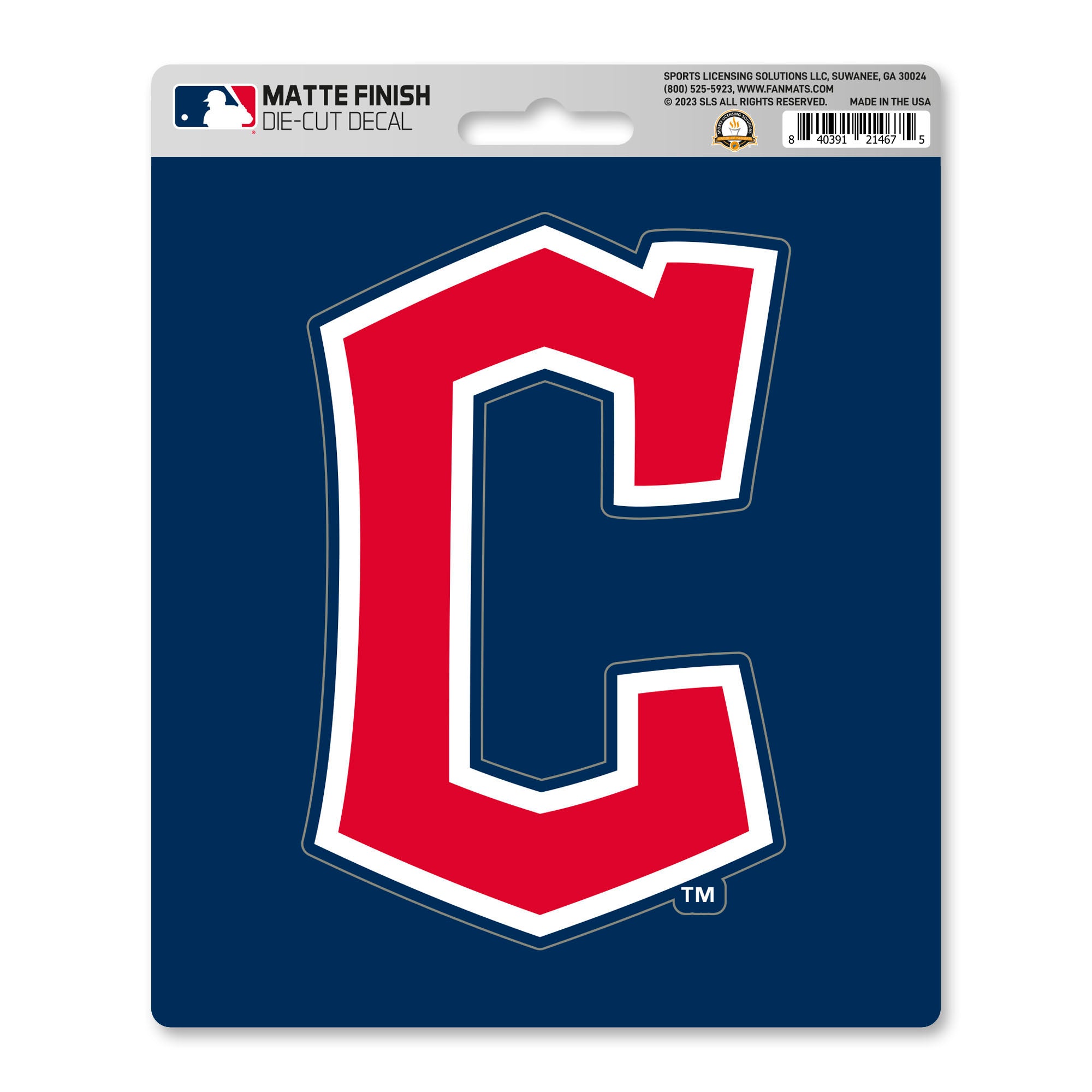 MLB - Cleveland Guardians Matte Decal | Logo Brands