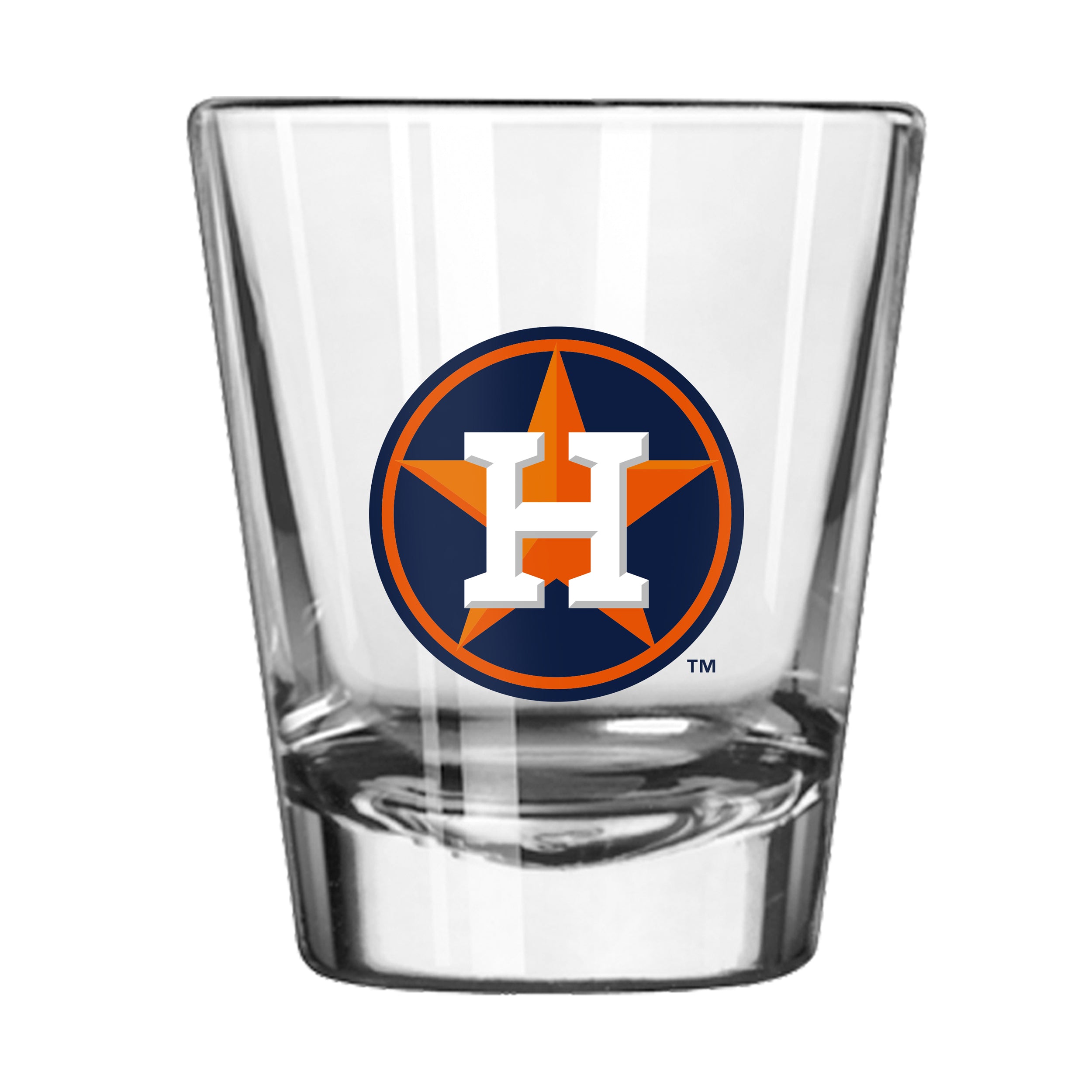 Houston Astros 2oz Letterman Shot Glass | Logo Brands