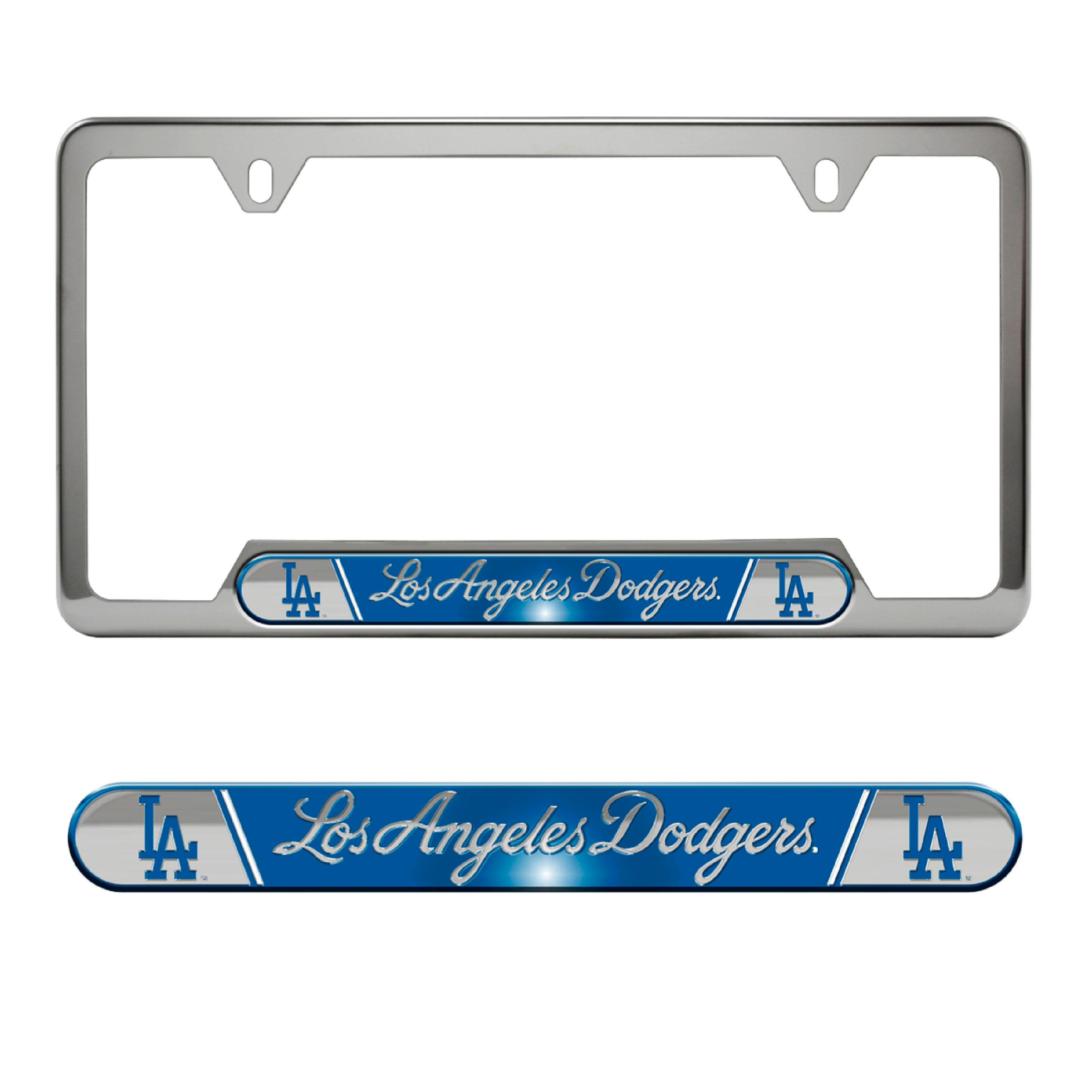 MLB - Los Angeles Dodgers Embossed License Plate Frame | Logo Brands