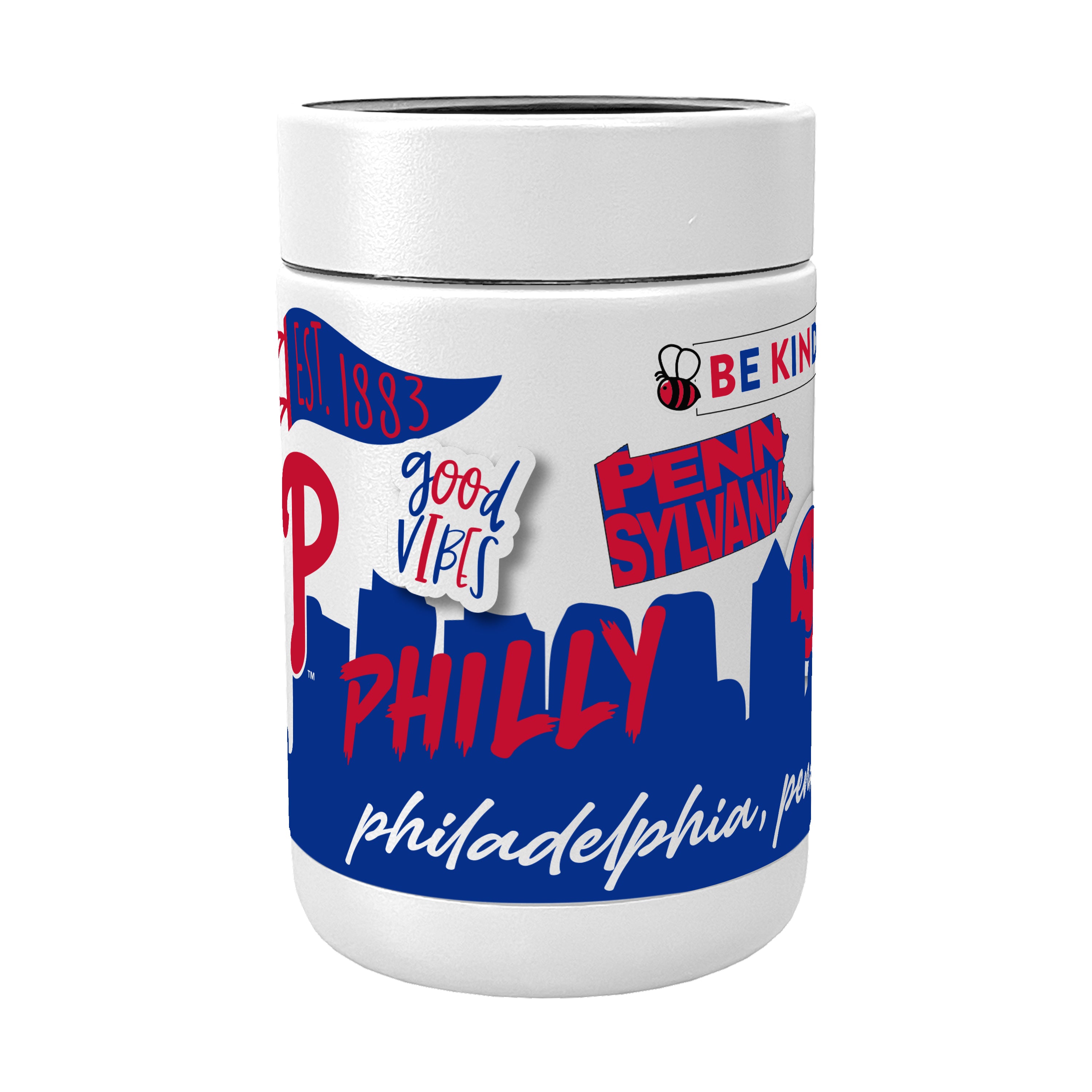 Philadelphia Phillies Powder Native Coat Coolie | Logo Brands