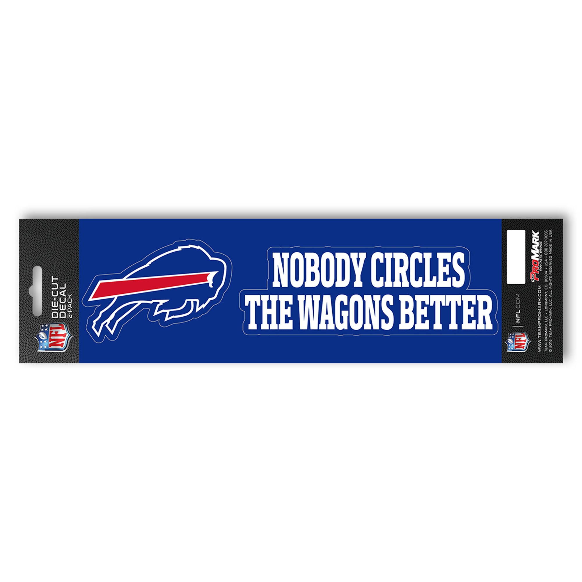 NFL - Buffalo Bills Team Slogan Decal | Logo Brands
