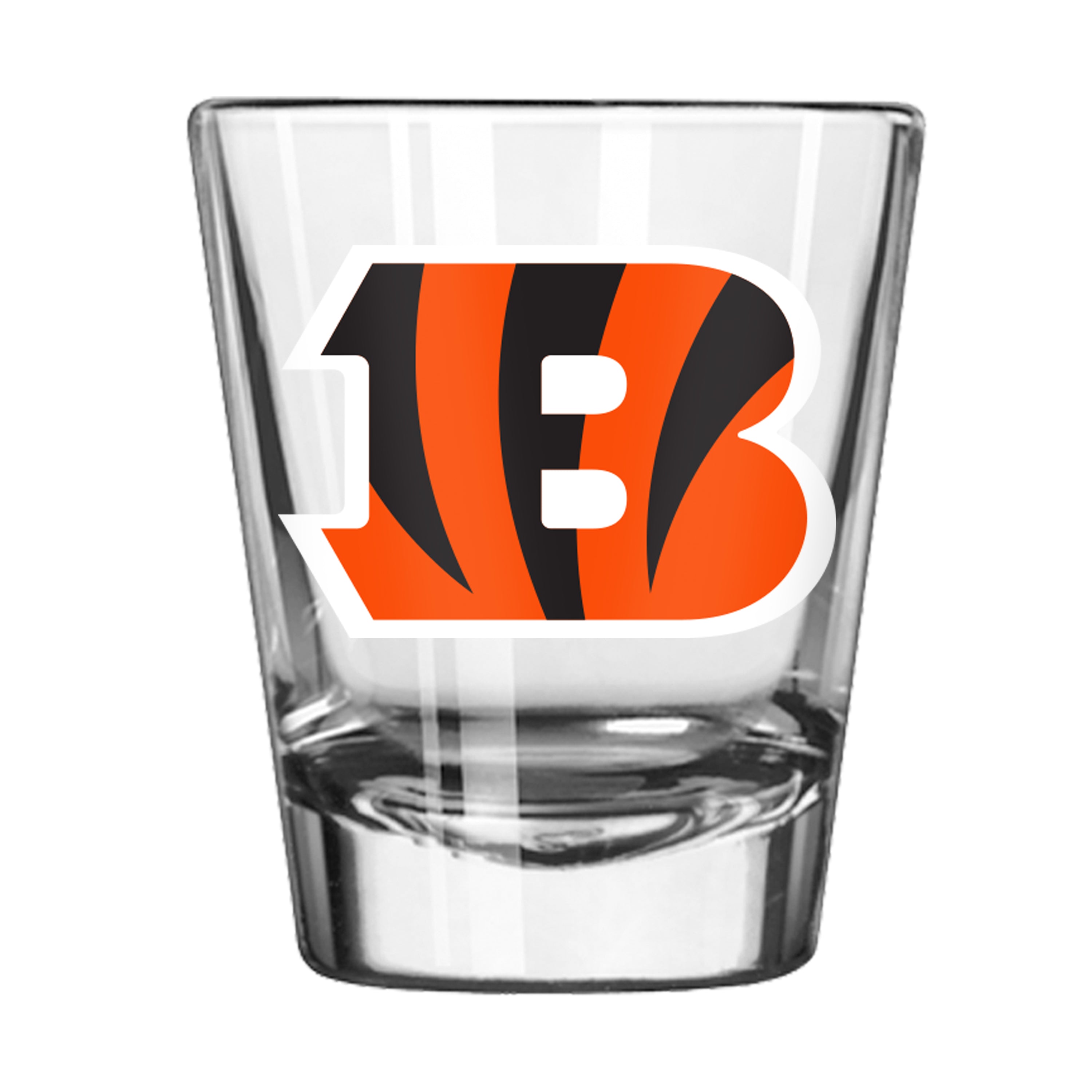 Cincinnati Bengals 2oz HOF Logo Shot Glass | Logo Brands