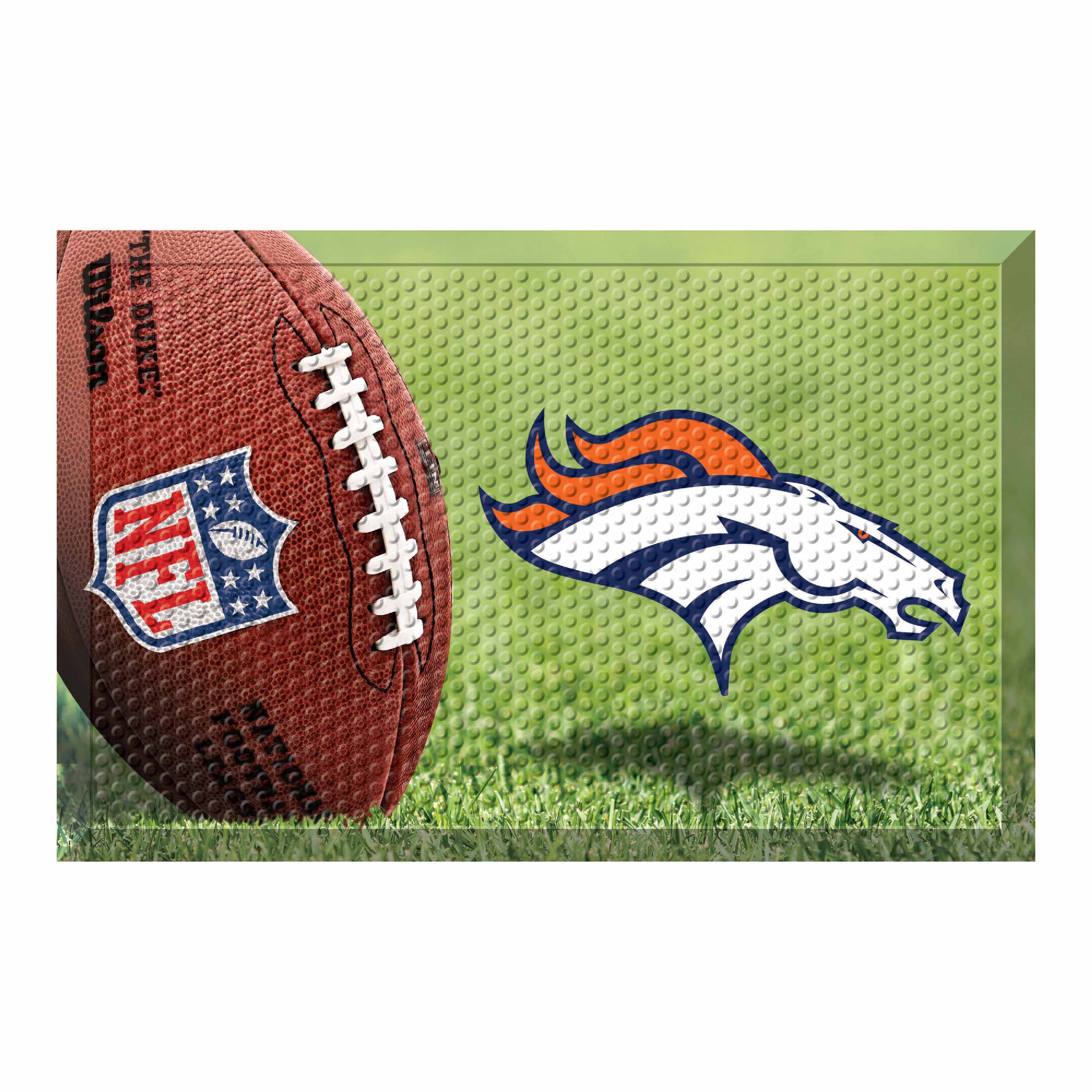 NFL - Denver Broncos Scraper Mat | Logo Brands