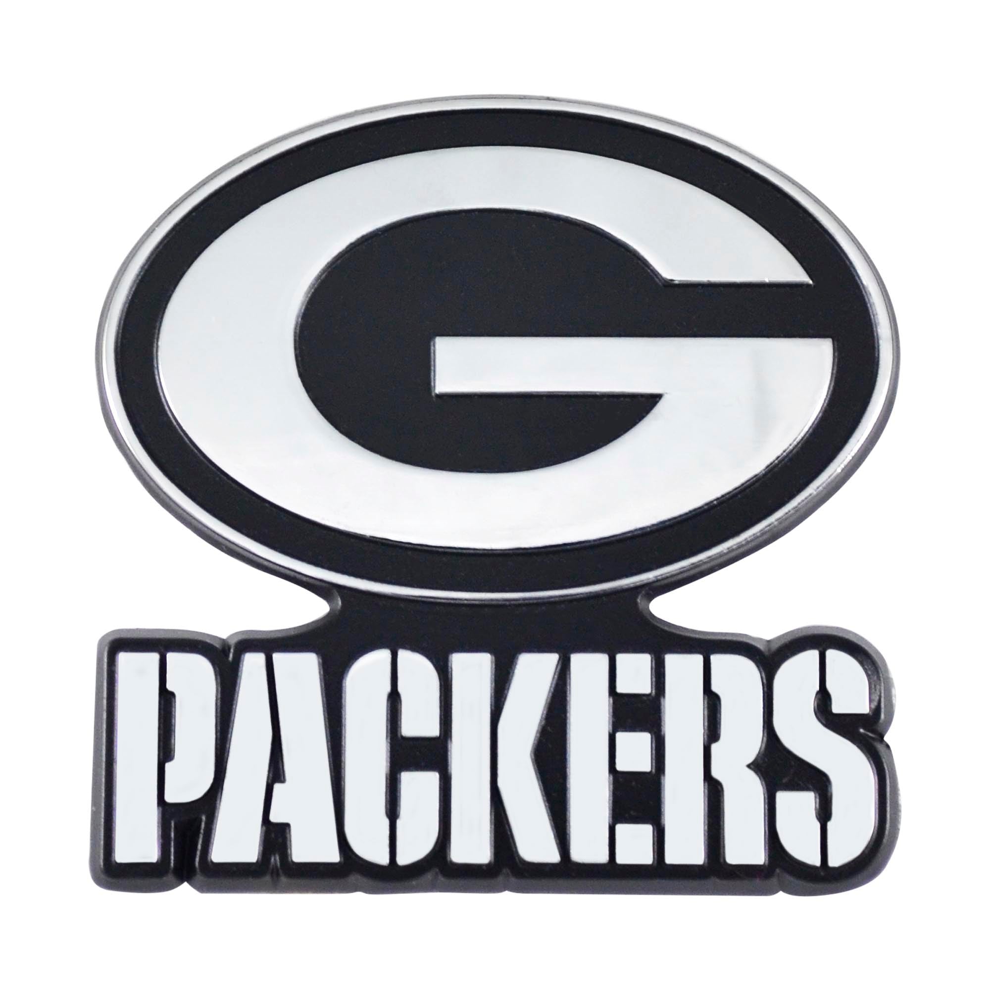 NFL - Green Bay Packers Chrome Emblem | Logo Brands