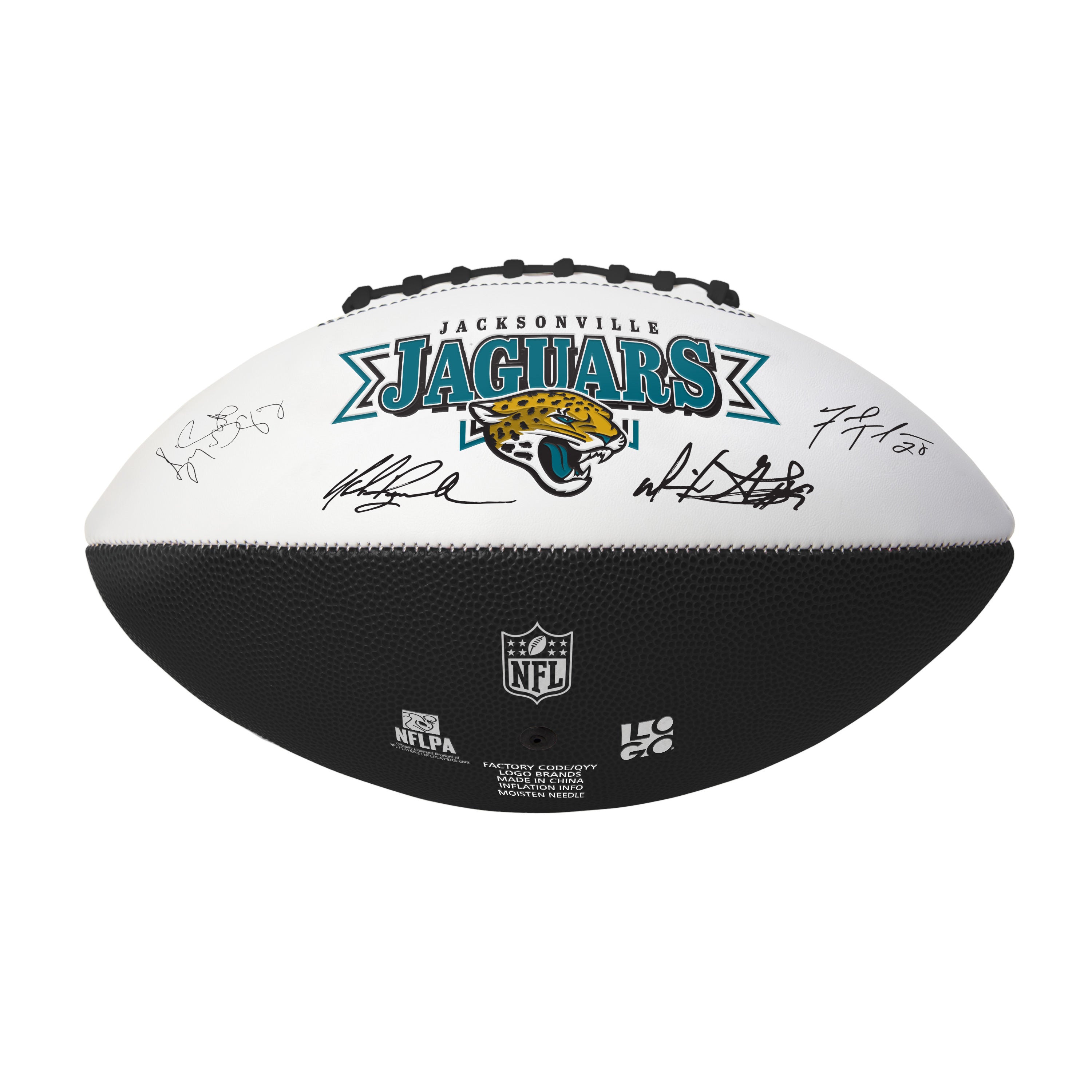 Jacksonville Jaguars Autograph Signature Football | Logo Brands