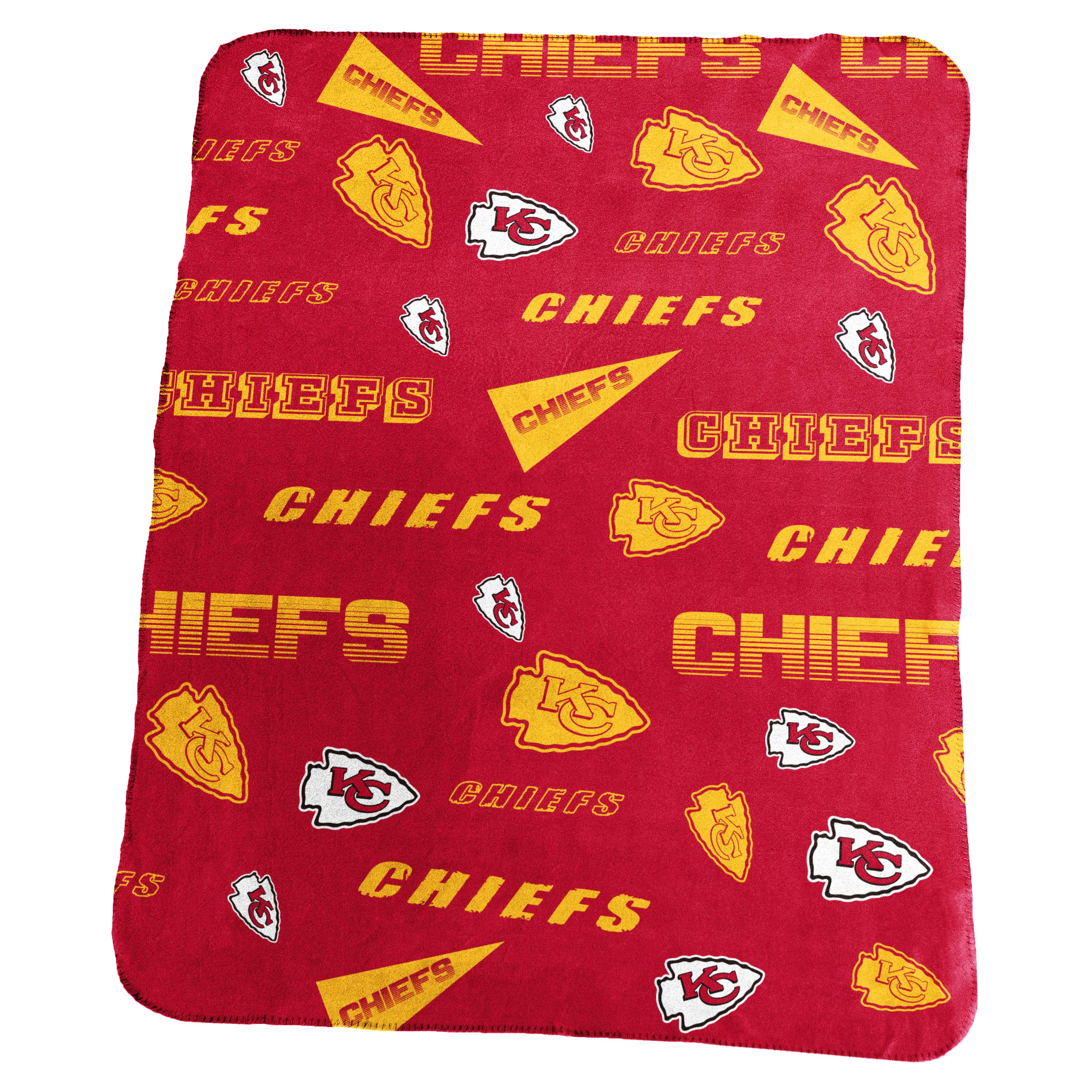 Kansas City Chiefs Fanatics Classic Fleece Throw | Logo Brands