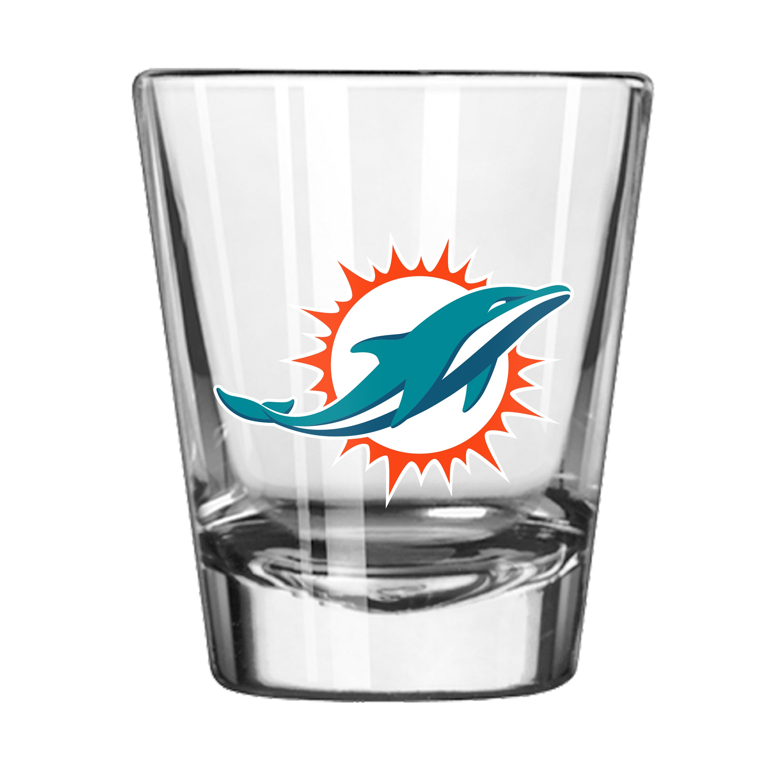 Miami Dolphins 2oz Swagger Shot Glass | Logo Brands