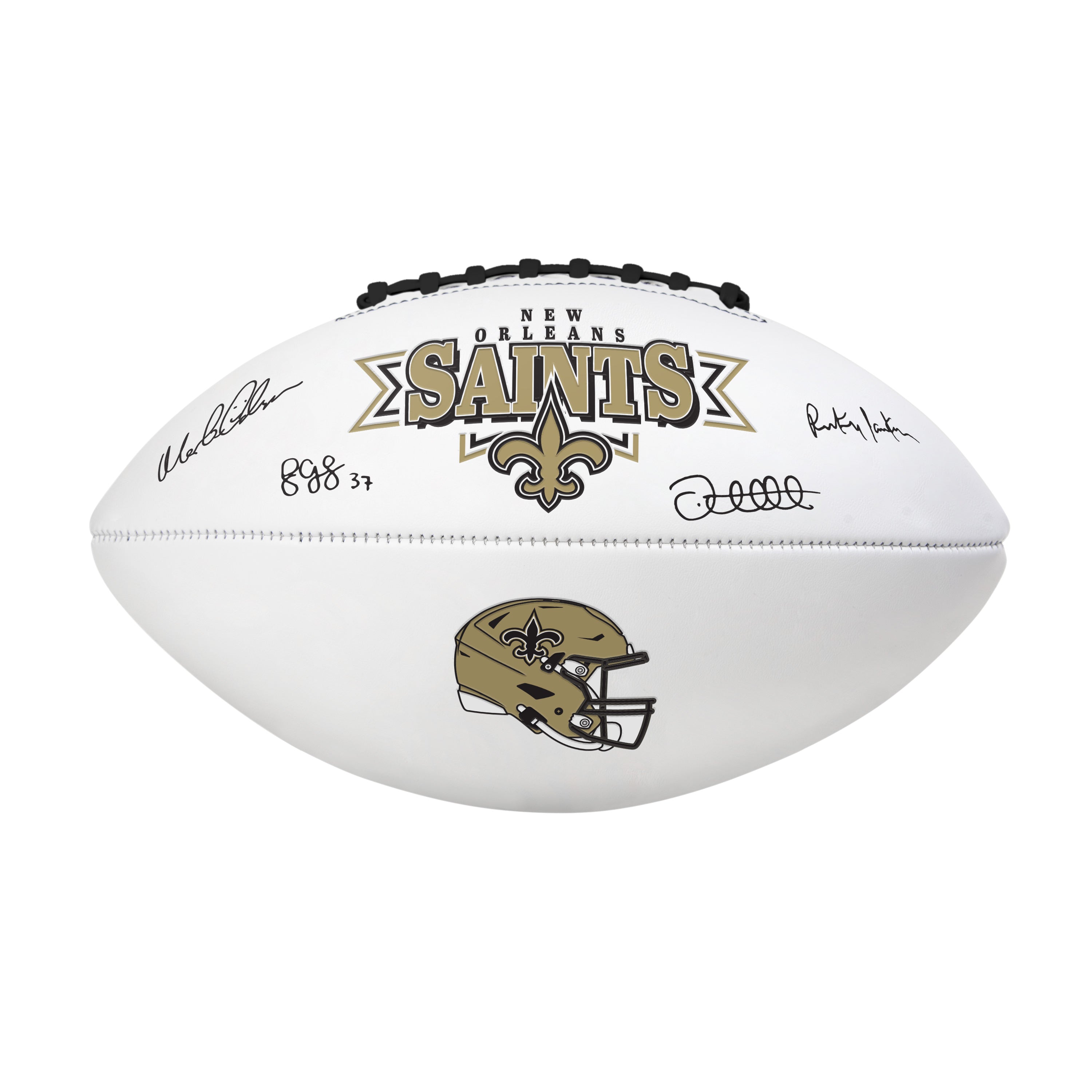 New Orleans Saints Autograph Signature Football | Logo Brands