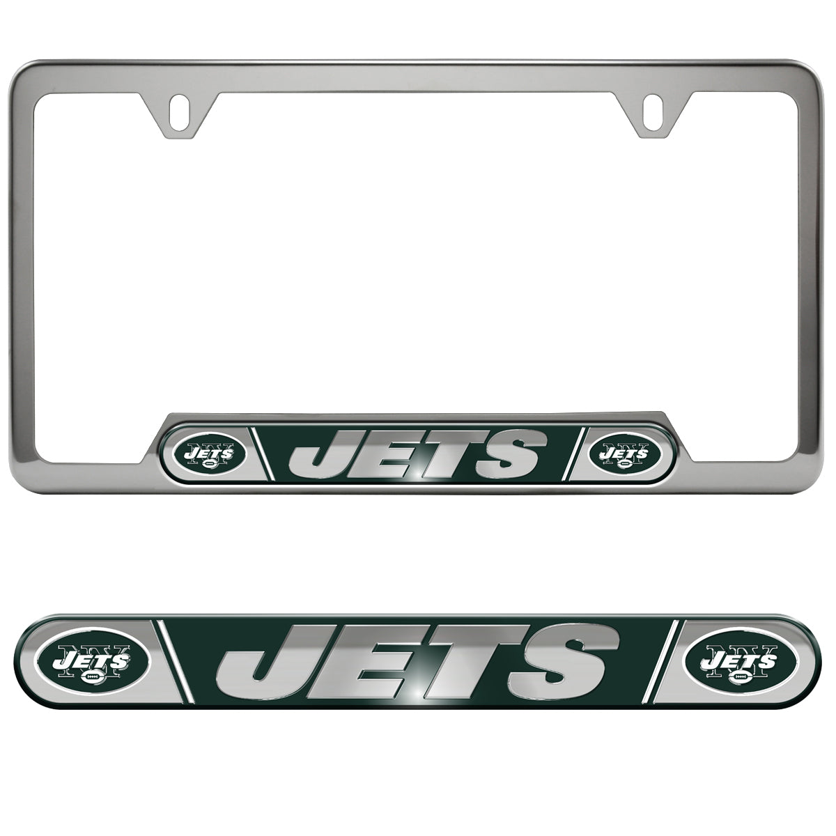 NFL - New York Jets Embossed License Plate Frame | Logo Brands