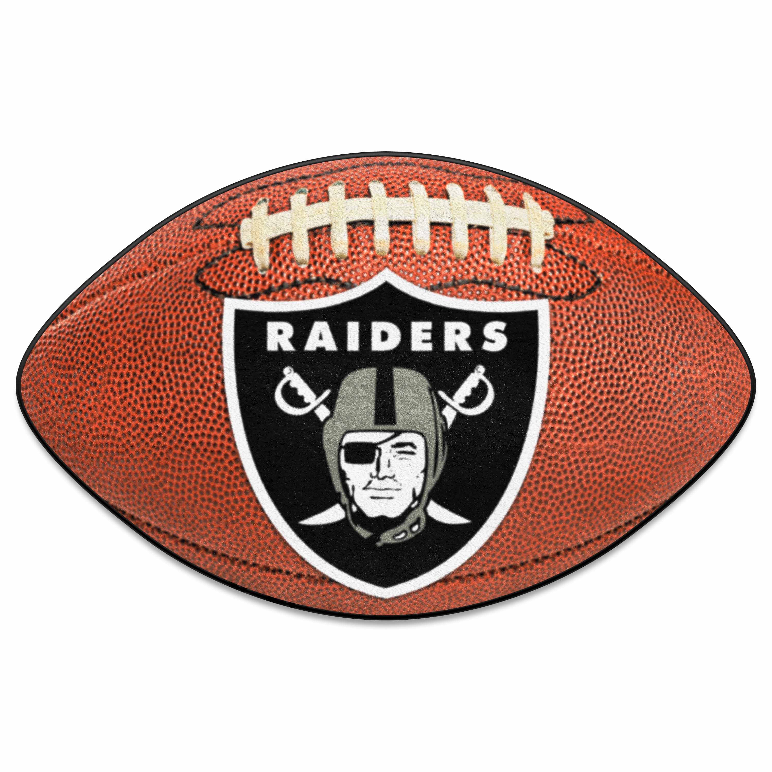 NFL - Las Vegas Raiders Football Mat | Logo Brands