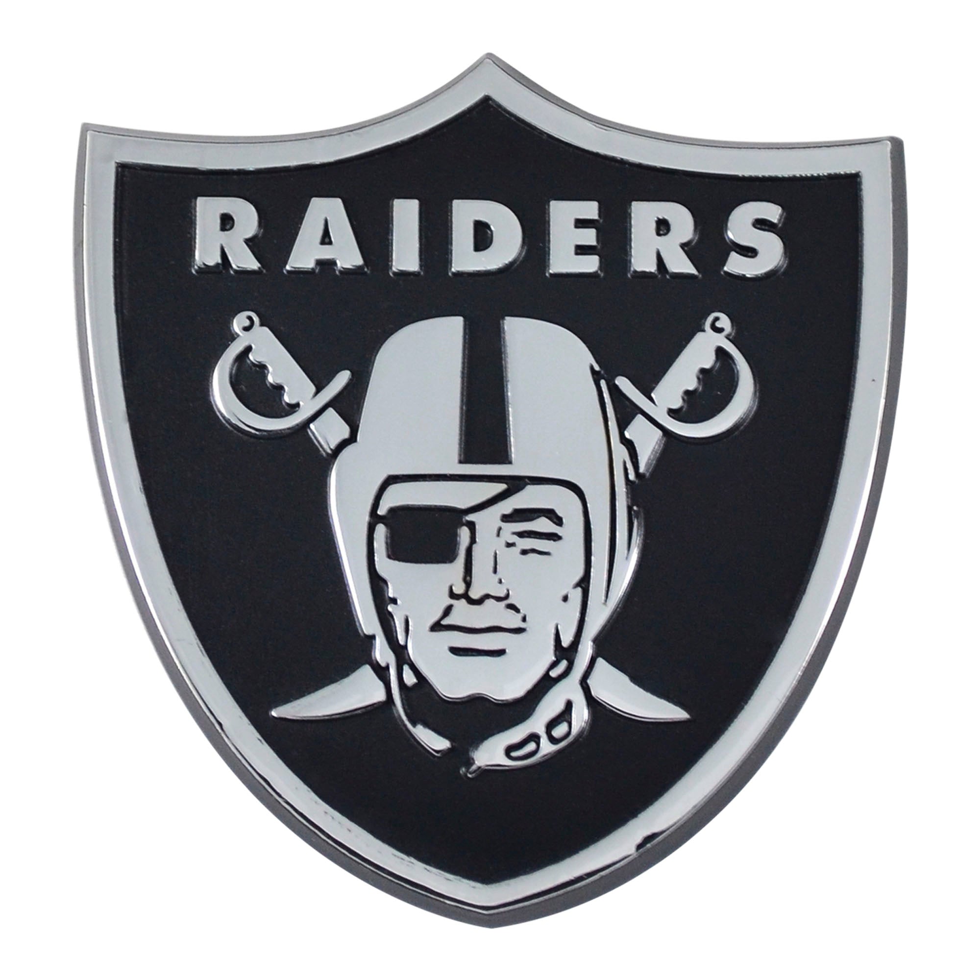 NFL - Las Vegas Raiders Chrome Emblem | Logo Brands