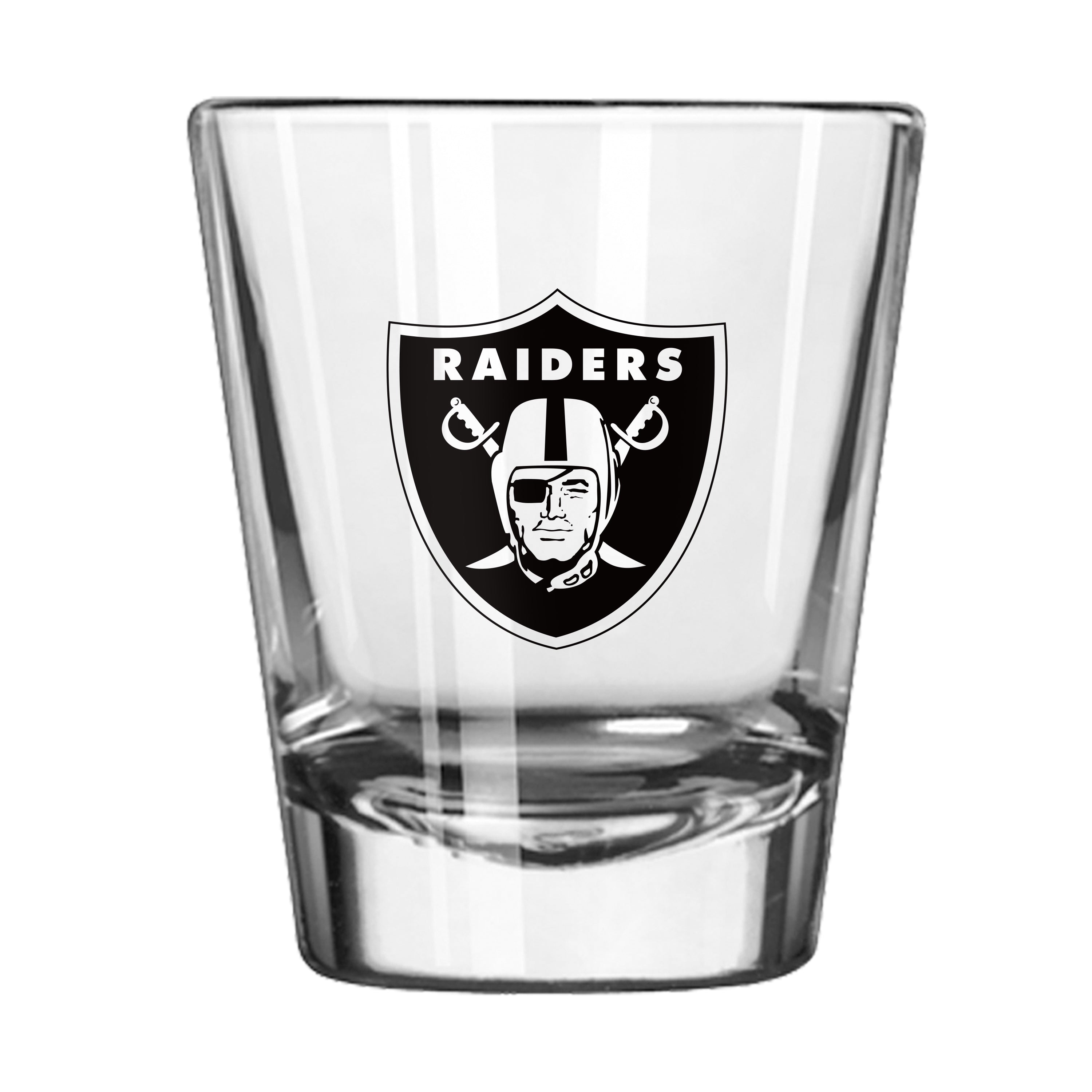 Las Vegas Raiders 2oz "Raiders" Gameday Shot Glass | Logo Brands